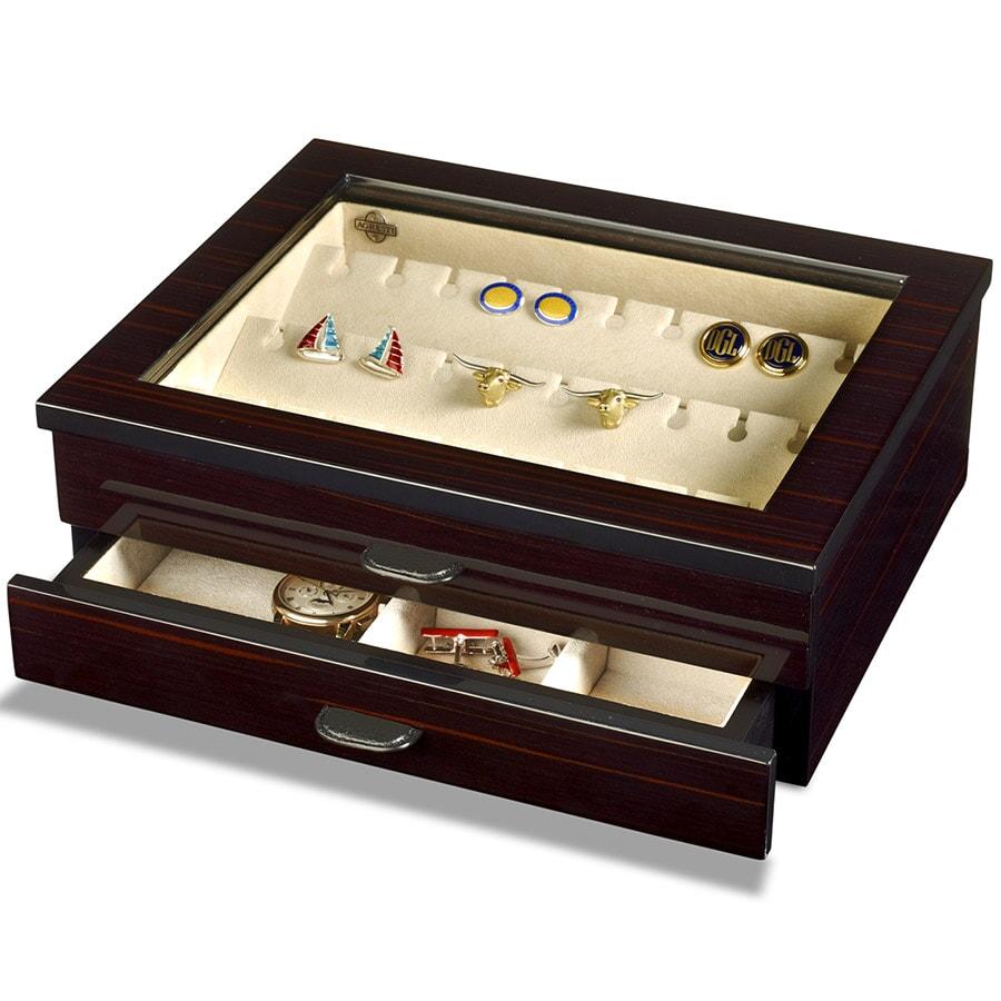 Cufflink Box, Ebony