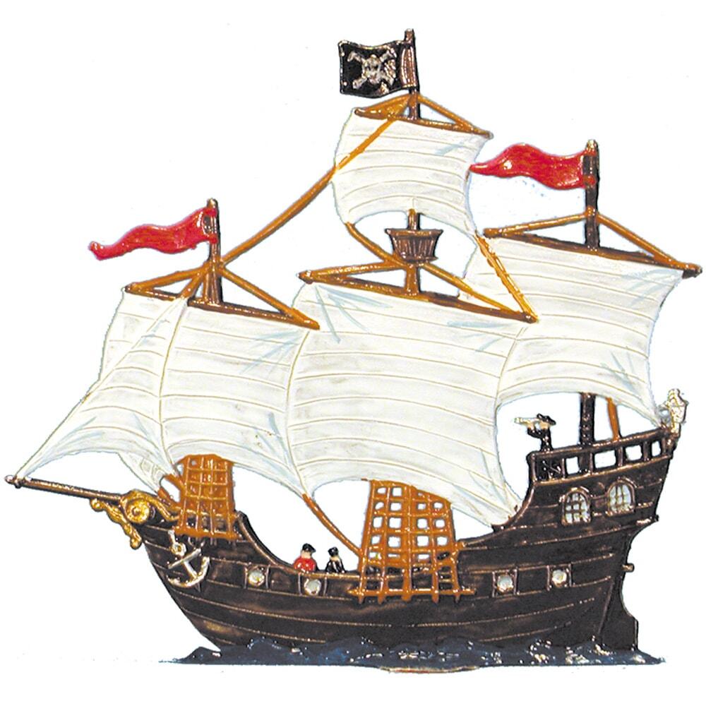 Pewter Pirate Ship