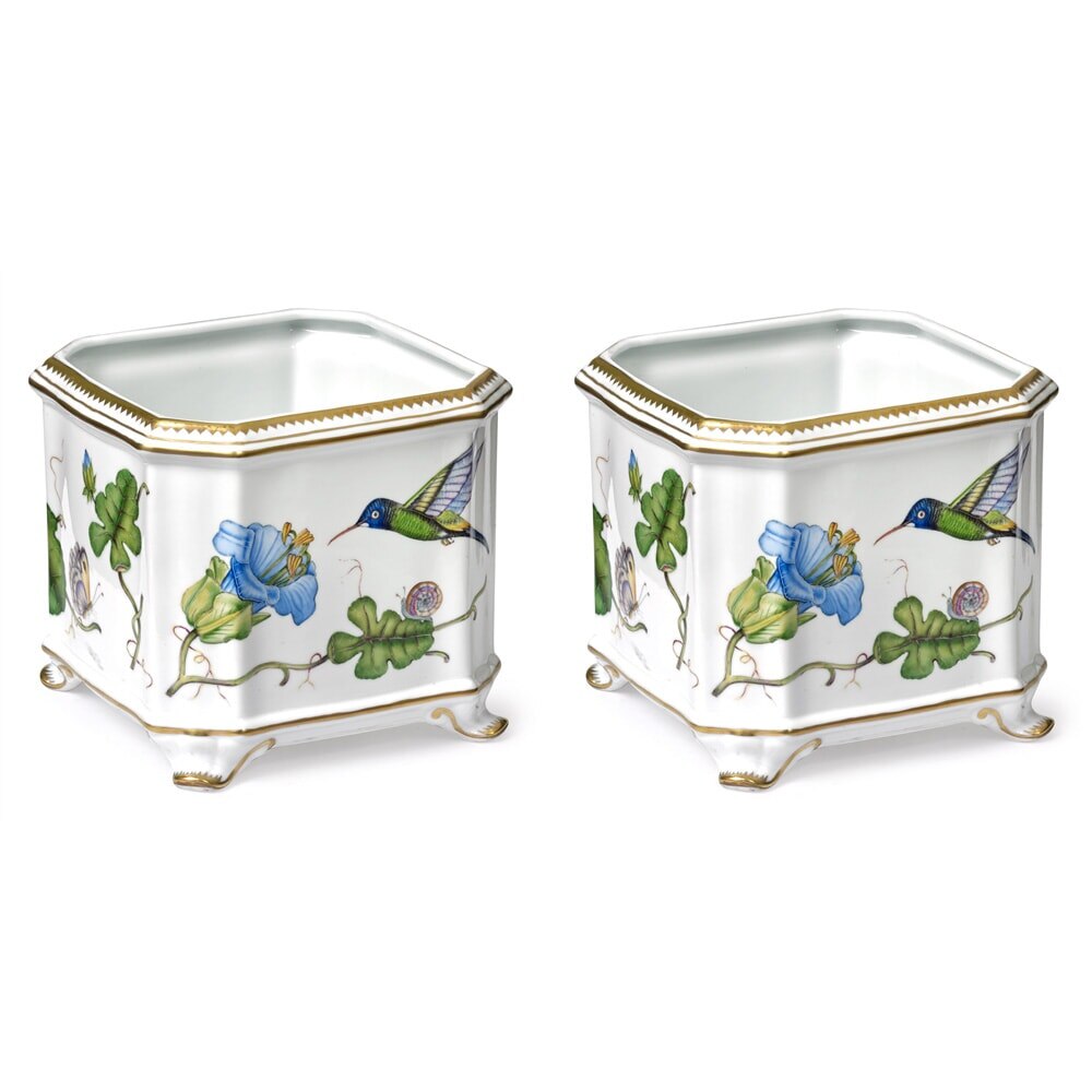 Anna Weatherley Hummingbird Cachepot