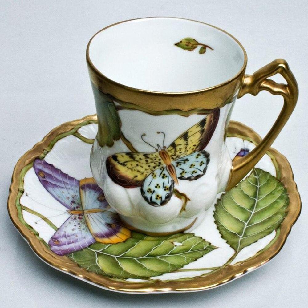 Anna Weatherley Summer Morning Demitasse Cup & Saucer