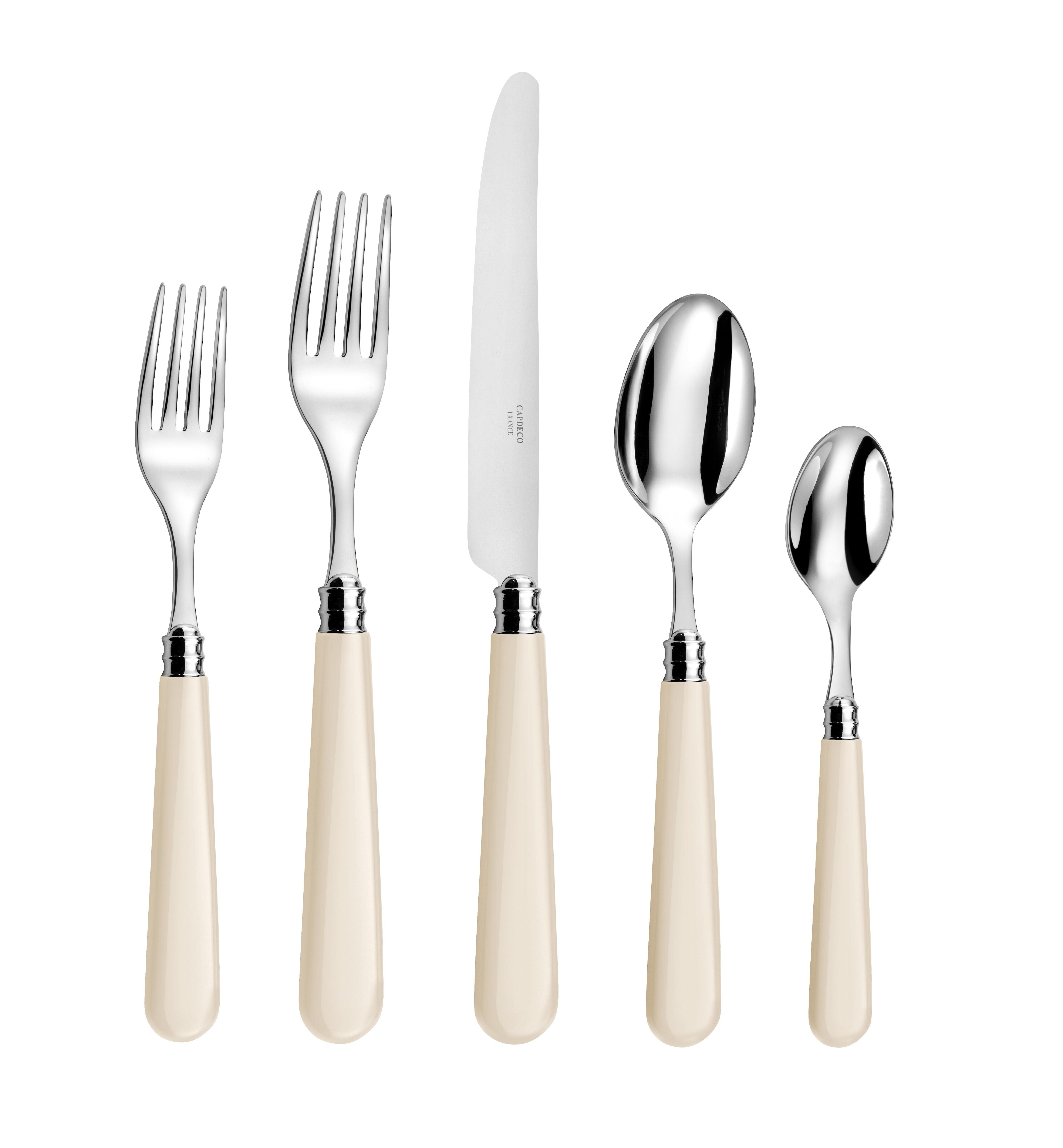 Capdeco Altea Ivory Five-Piece Place Setting