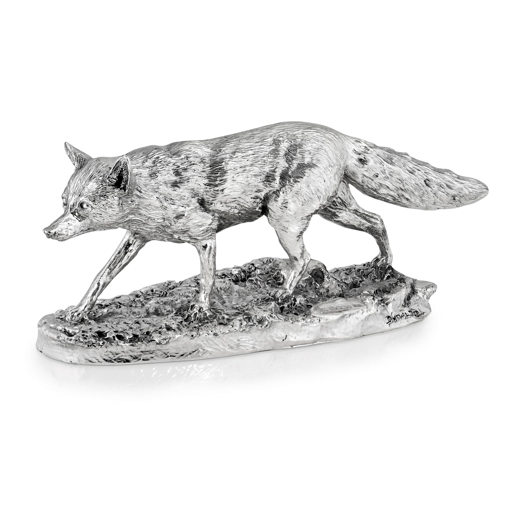 Sterling Silver Fox