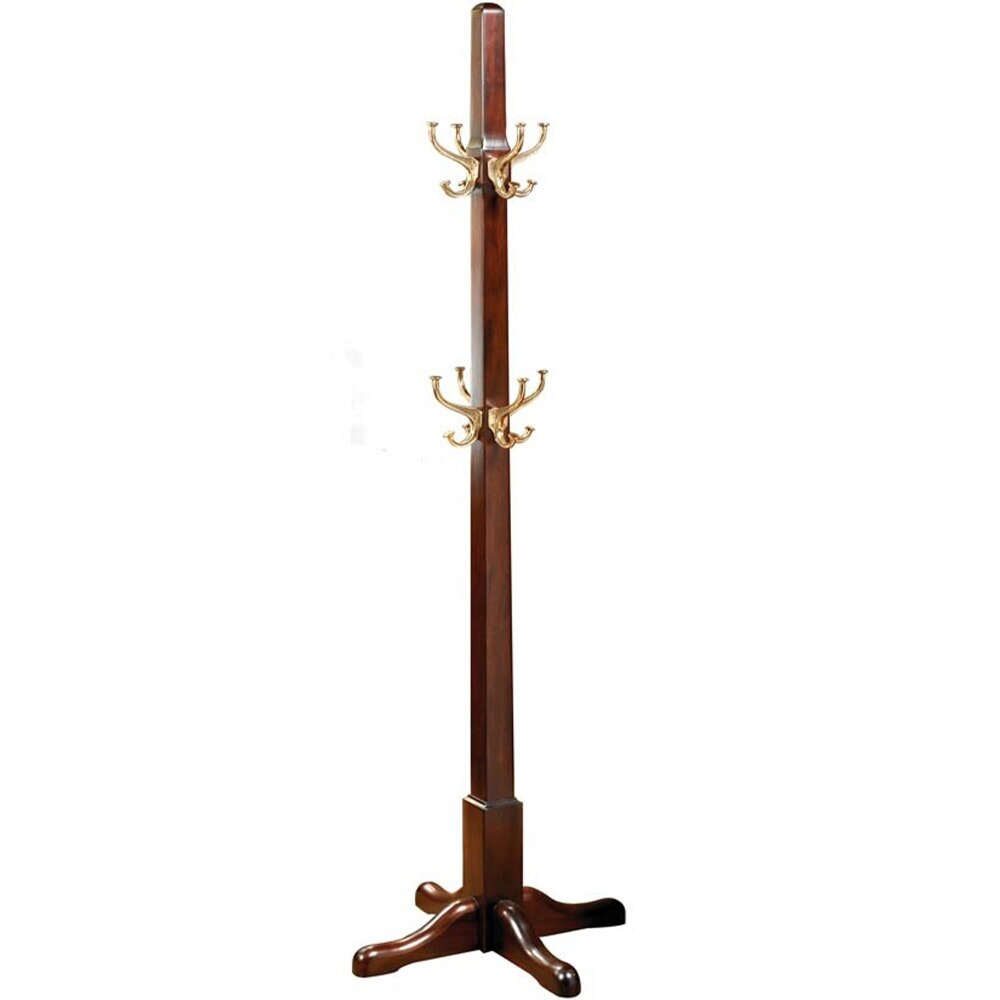 Mahogany Coat Rack