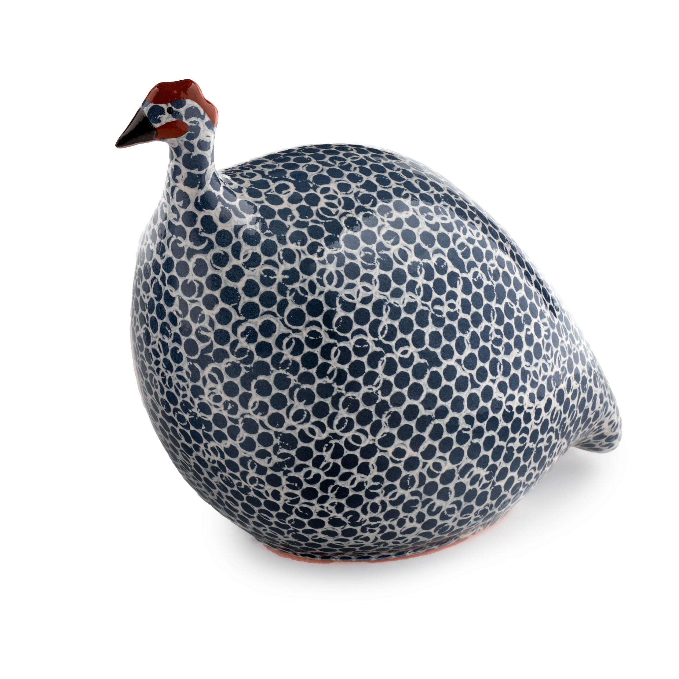 Blue Speckled White Guinea Fowl