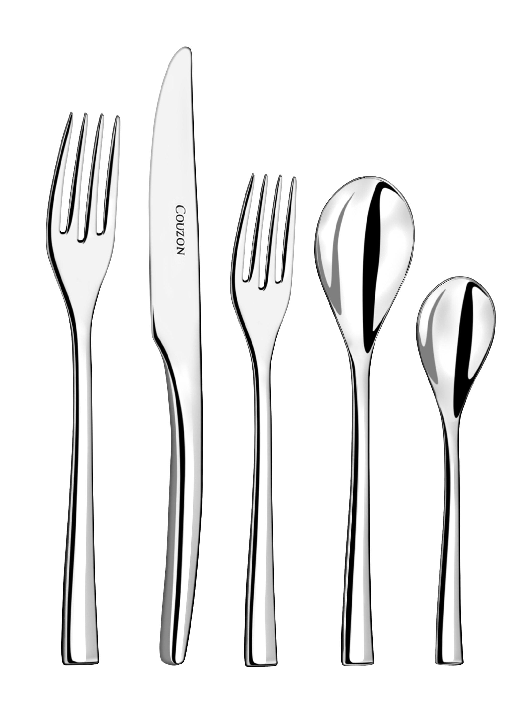 Couzon Steel 5 Piece Place Setting