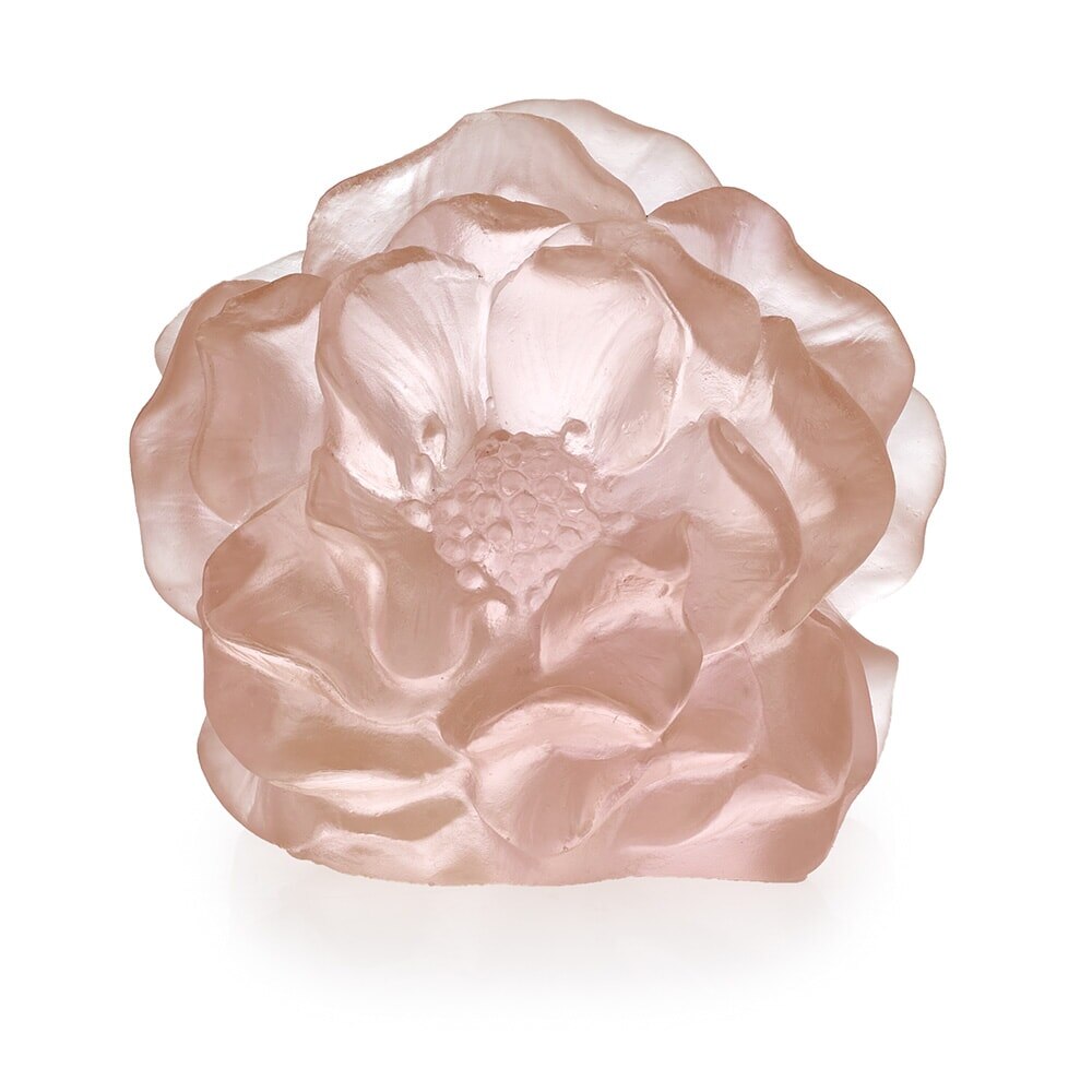 Daum Camellia Rose Decorative Flower