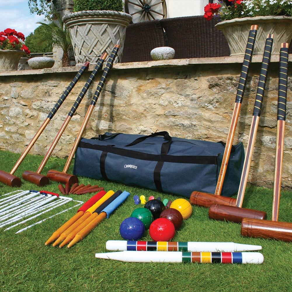 Scully & Scully Hamptons Croquet Set of 6