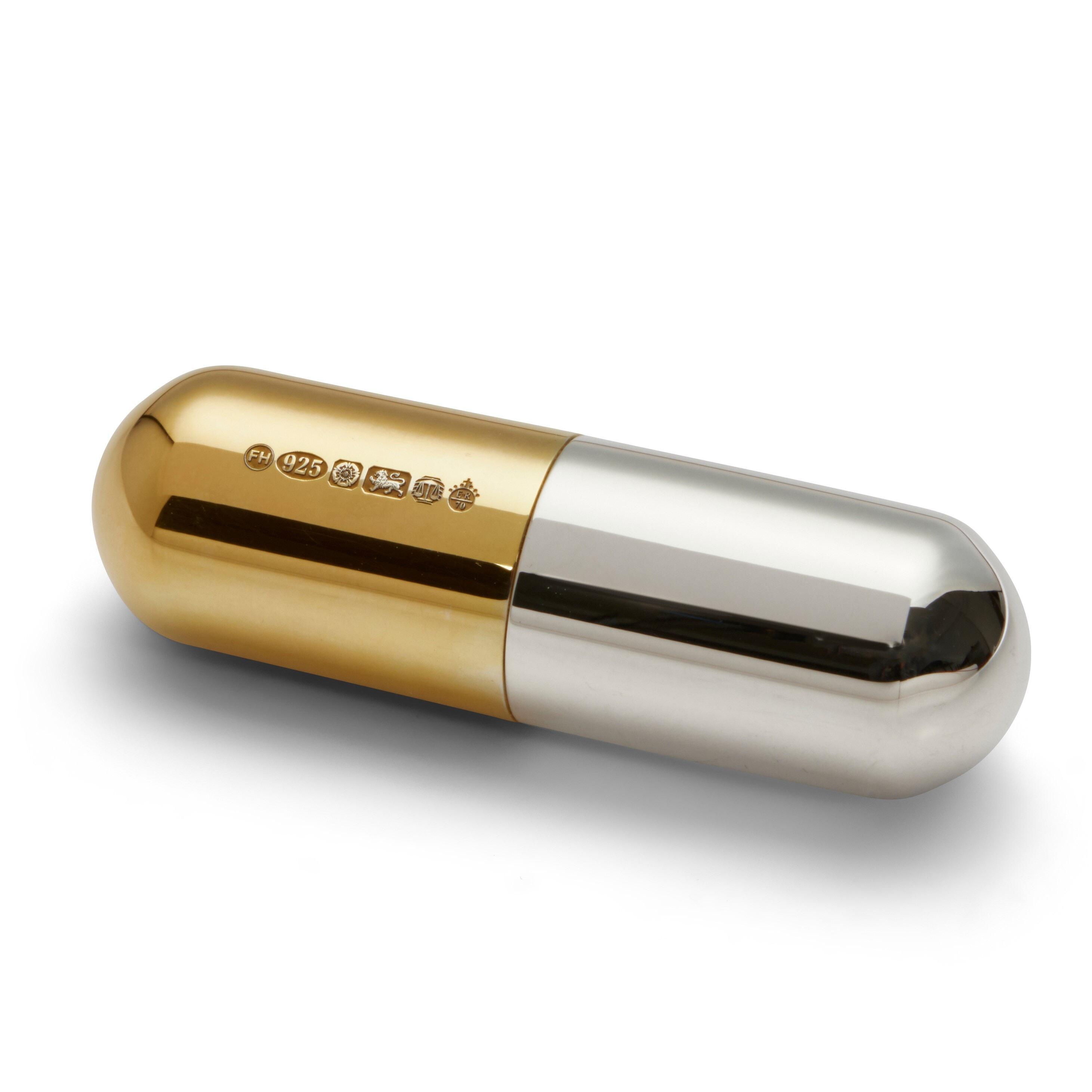 Silver & Gold "The Pill Box"