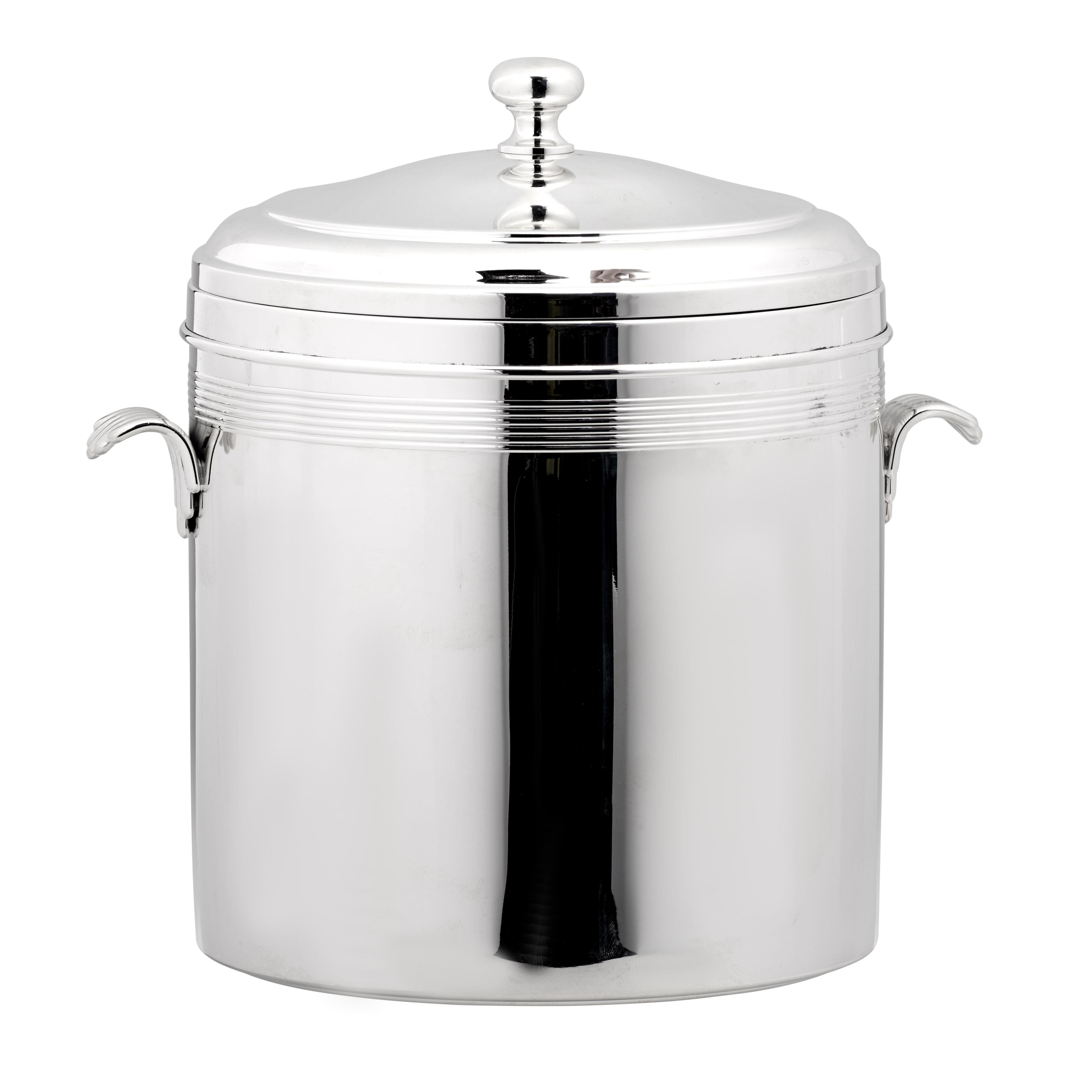 Silverplated Thermos Ice Bucket