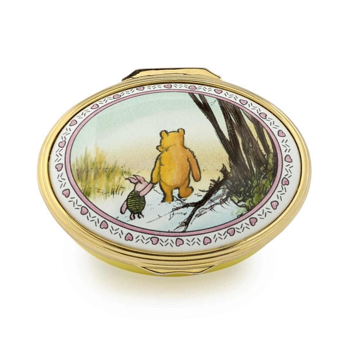 Halcyon Days Winnie the Pooh Enamel Box