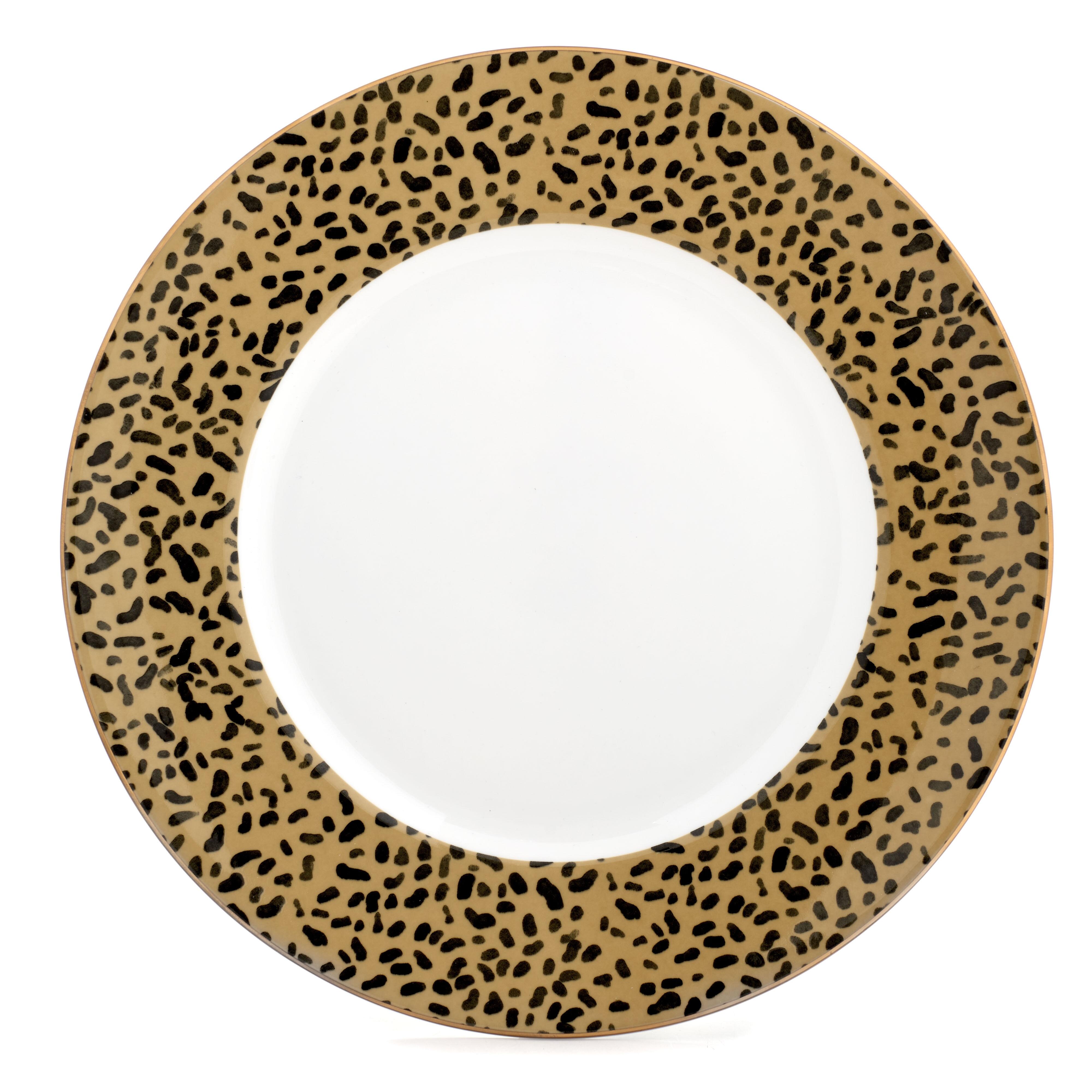 Halcyon Days by Tug Rice Leopard 5-Piece Place Setting