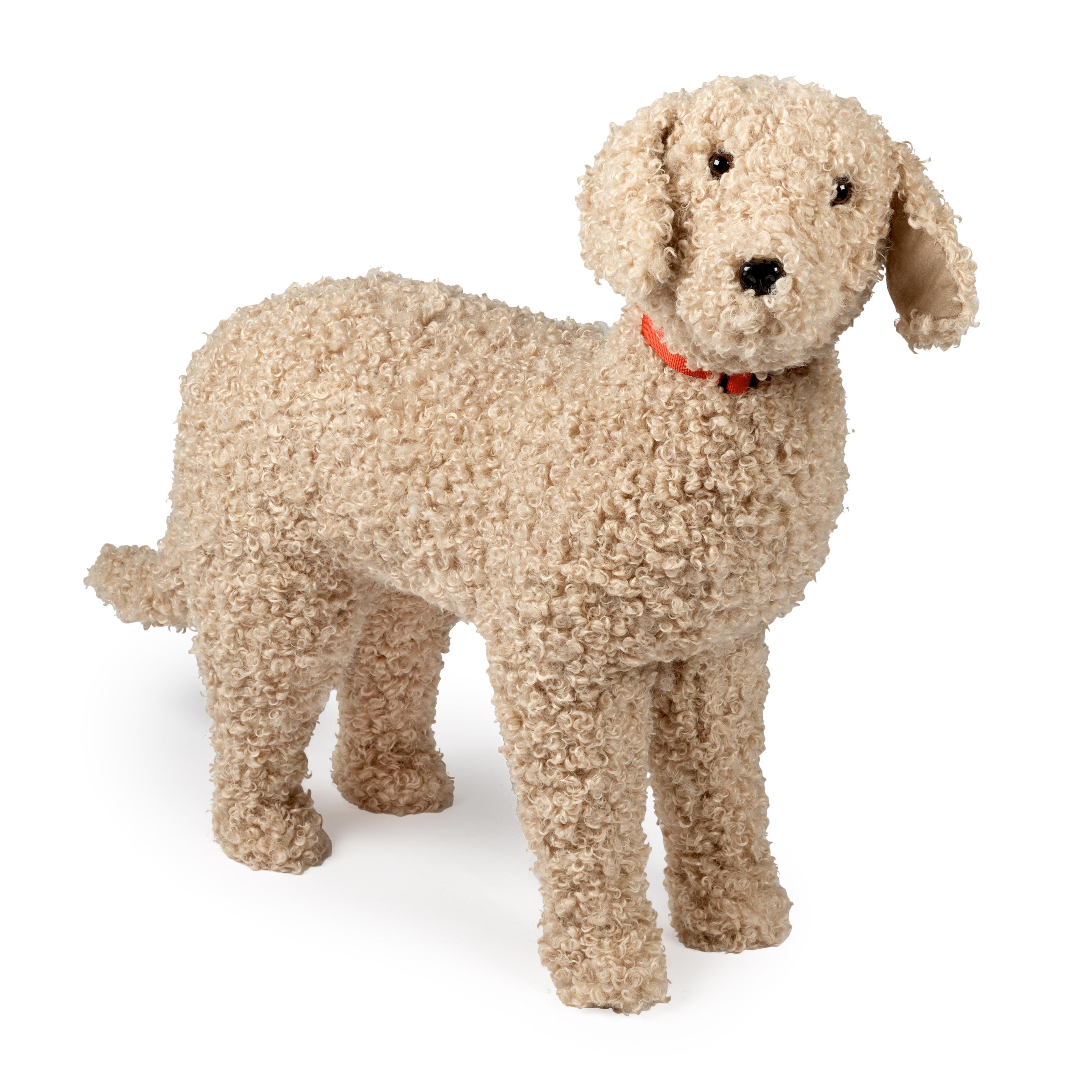 Golden Doodle Dog Footrest