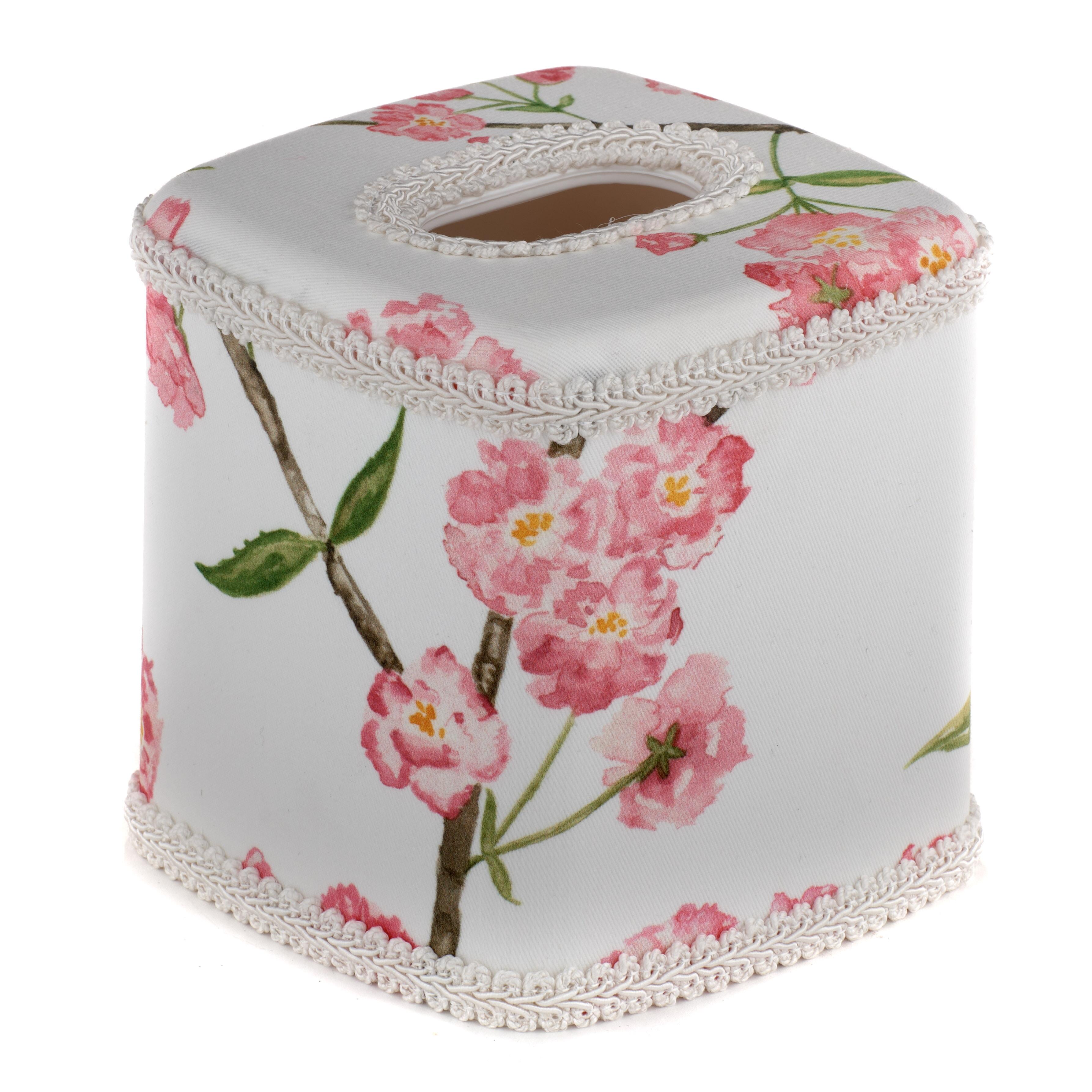 Petal Pink Tissue Box Cover