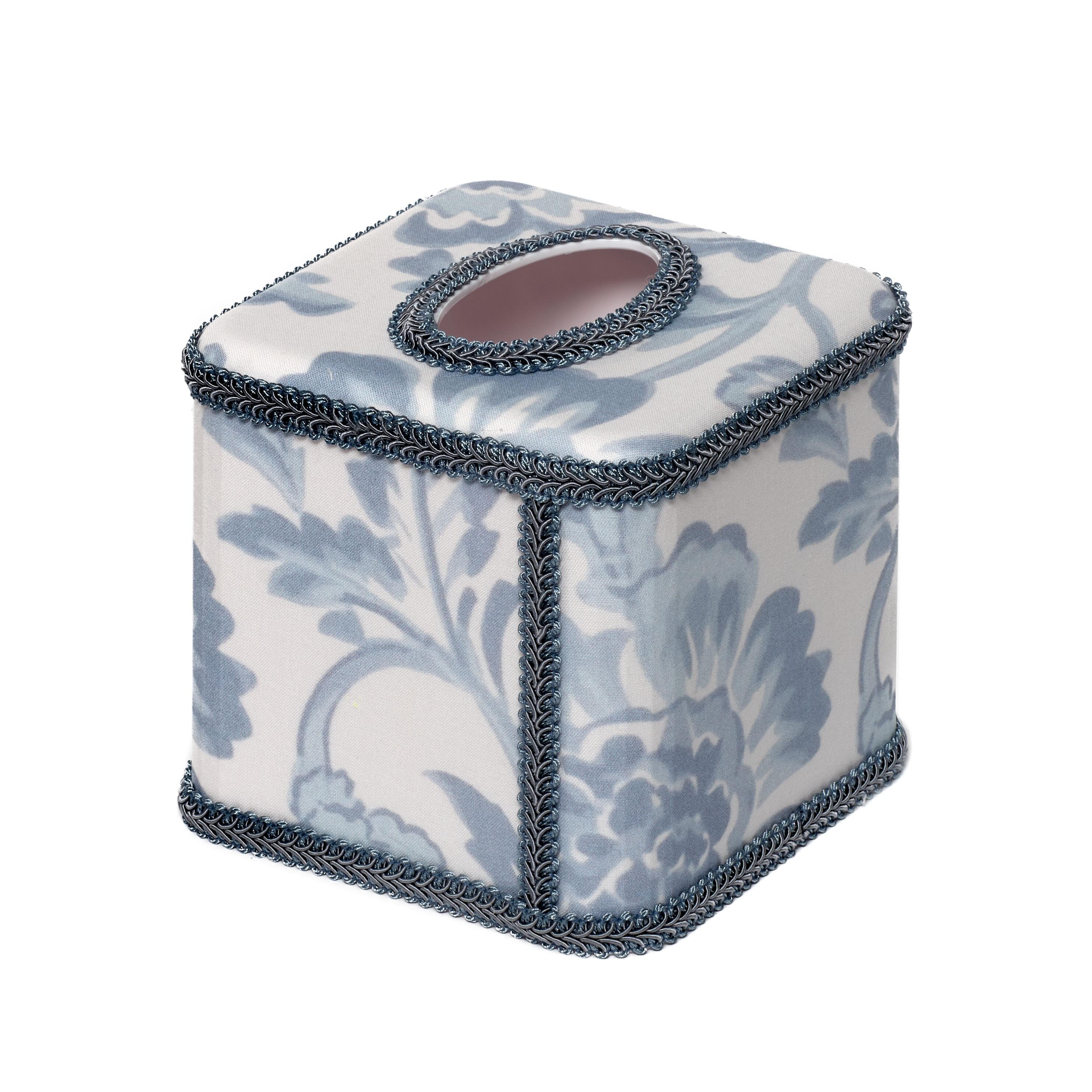 Blue Savannah Tissue Box Cover