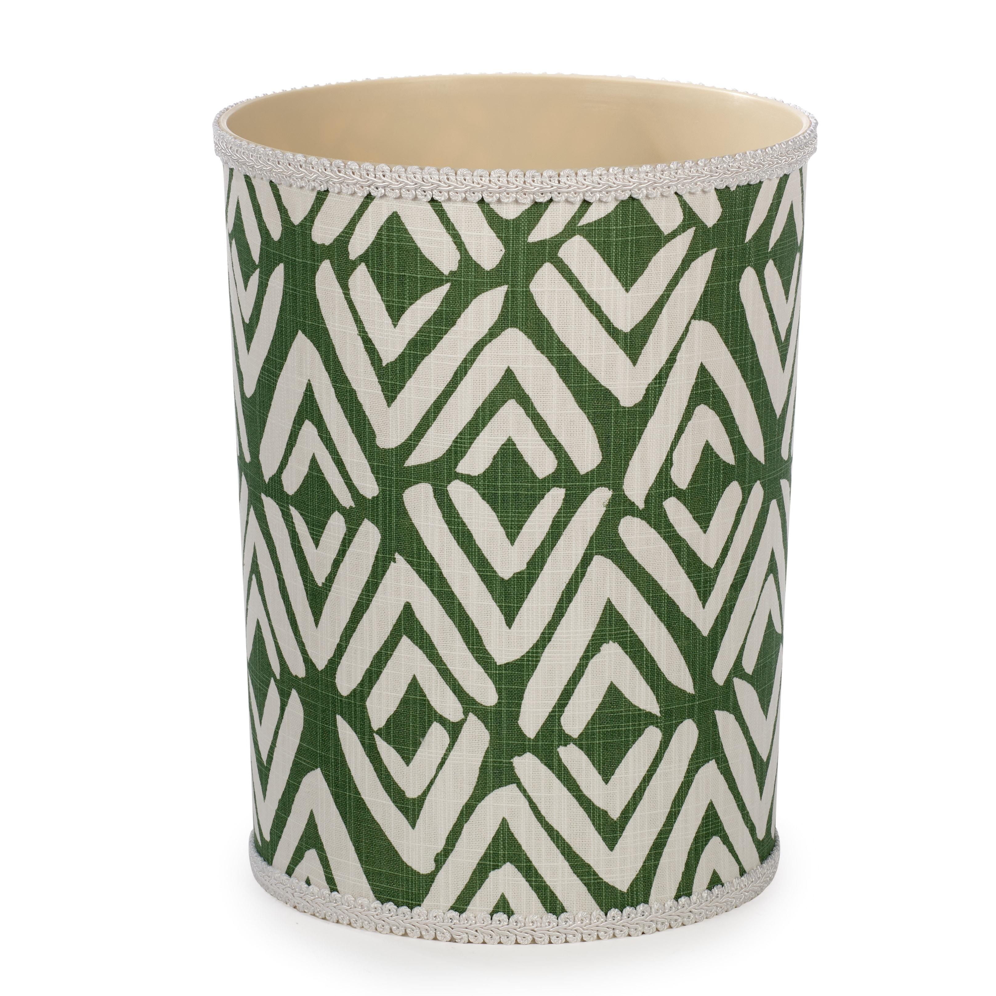 Dart Green Wastebasket