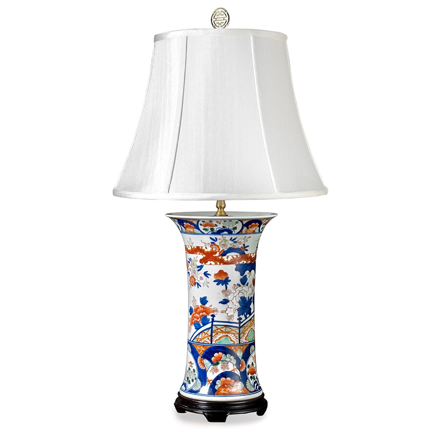 Imari Beaker Lamp