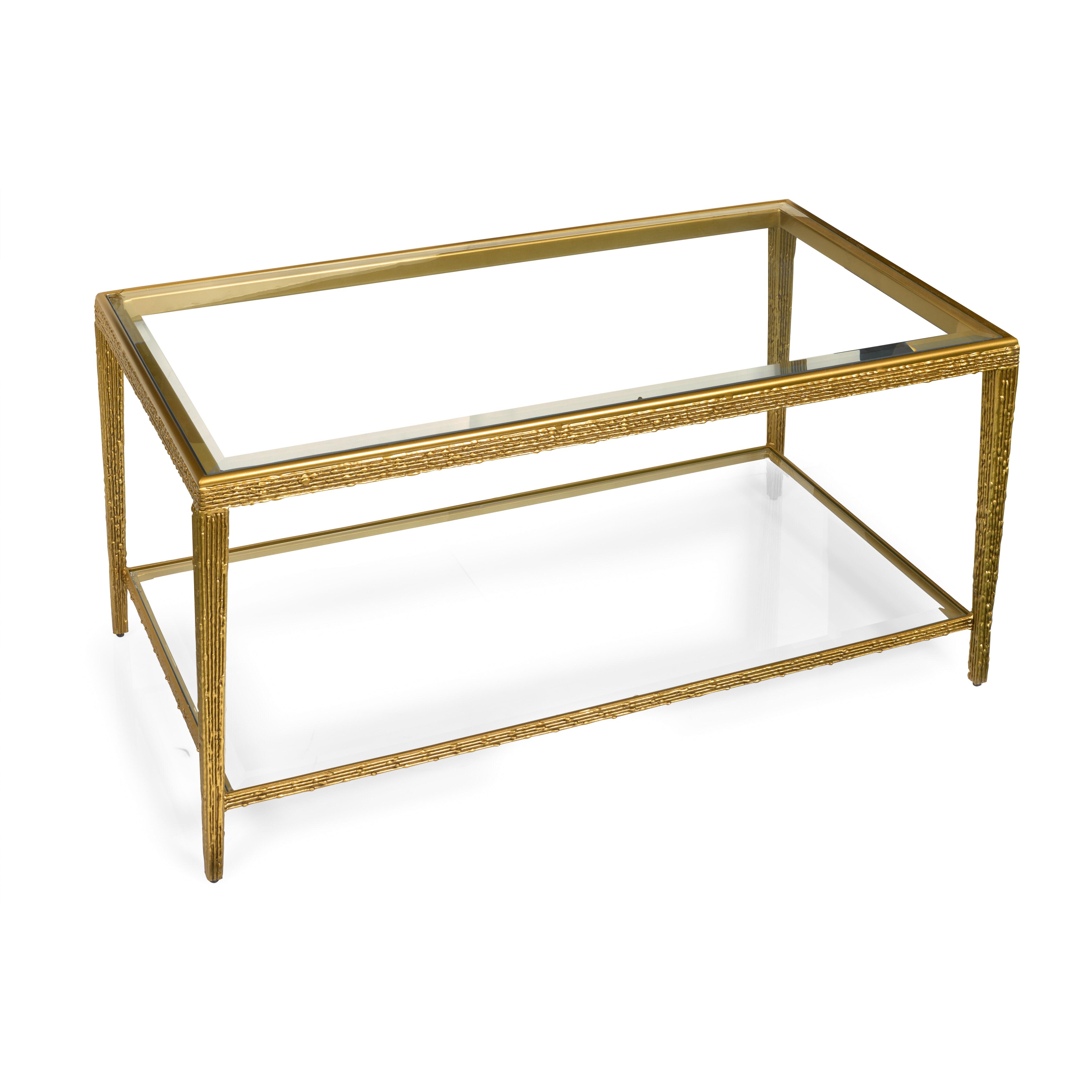 Jinx Brass Cocktail Table