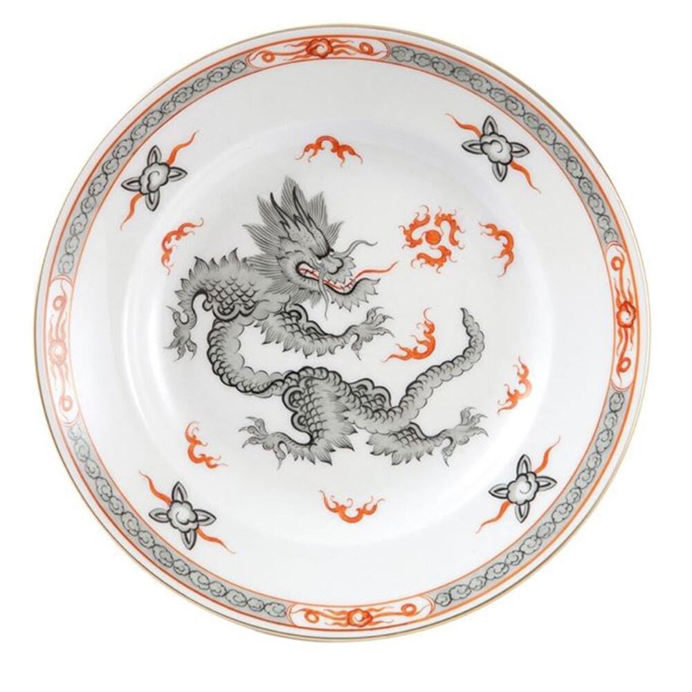 Meissen Ming Dragon Black with Border Plate 1