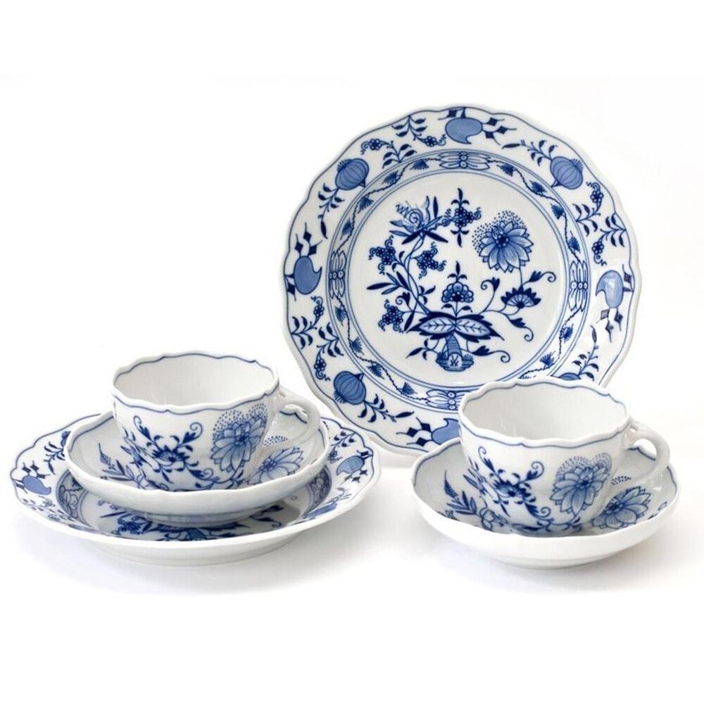 Meissen Blue Onion 6-Piece Coffee Set
