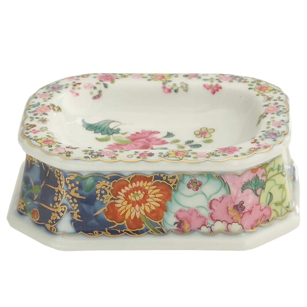 Mottahedeh Tobacco Leaf Master Salt Cellar