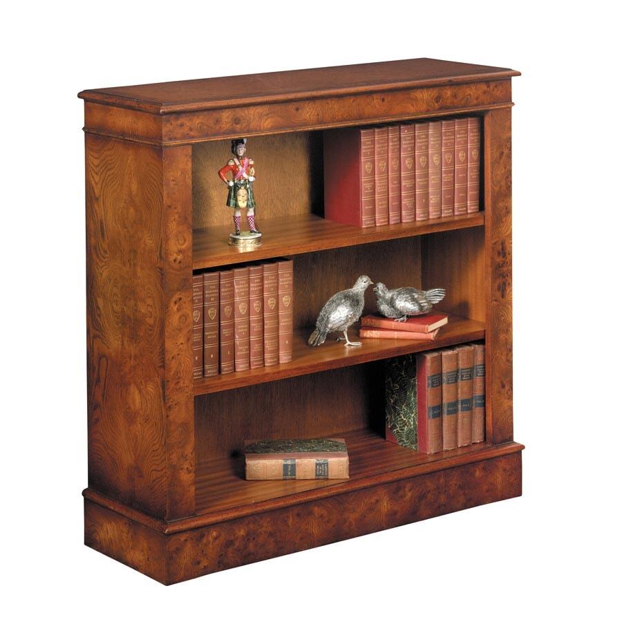 Open Burr Elm Bookcases