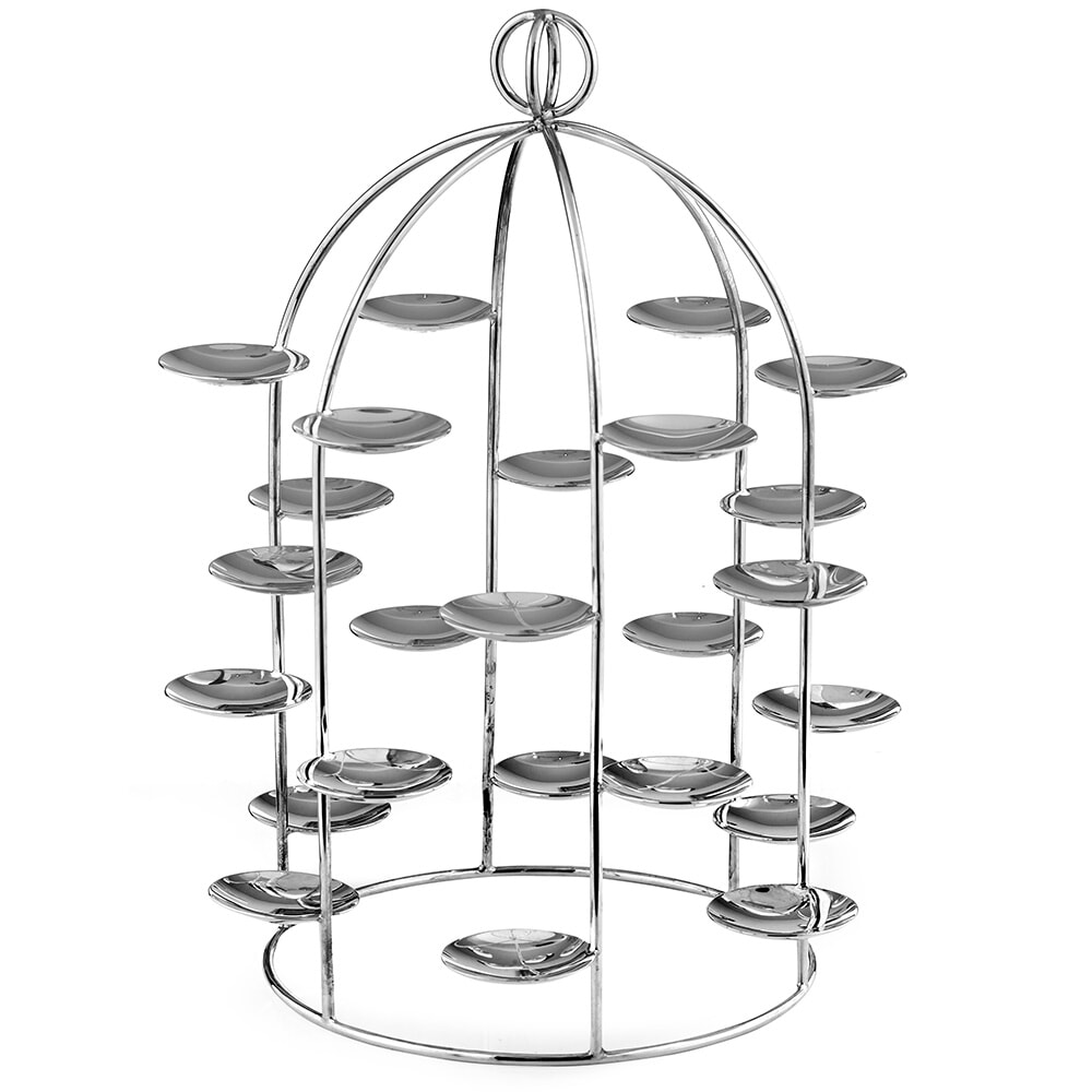 Ercuis Latitude Silverplated Petits-Fours Stand