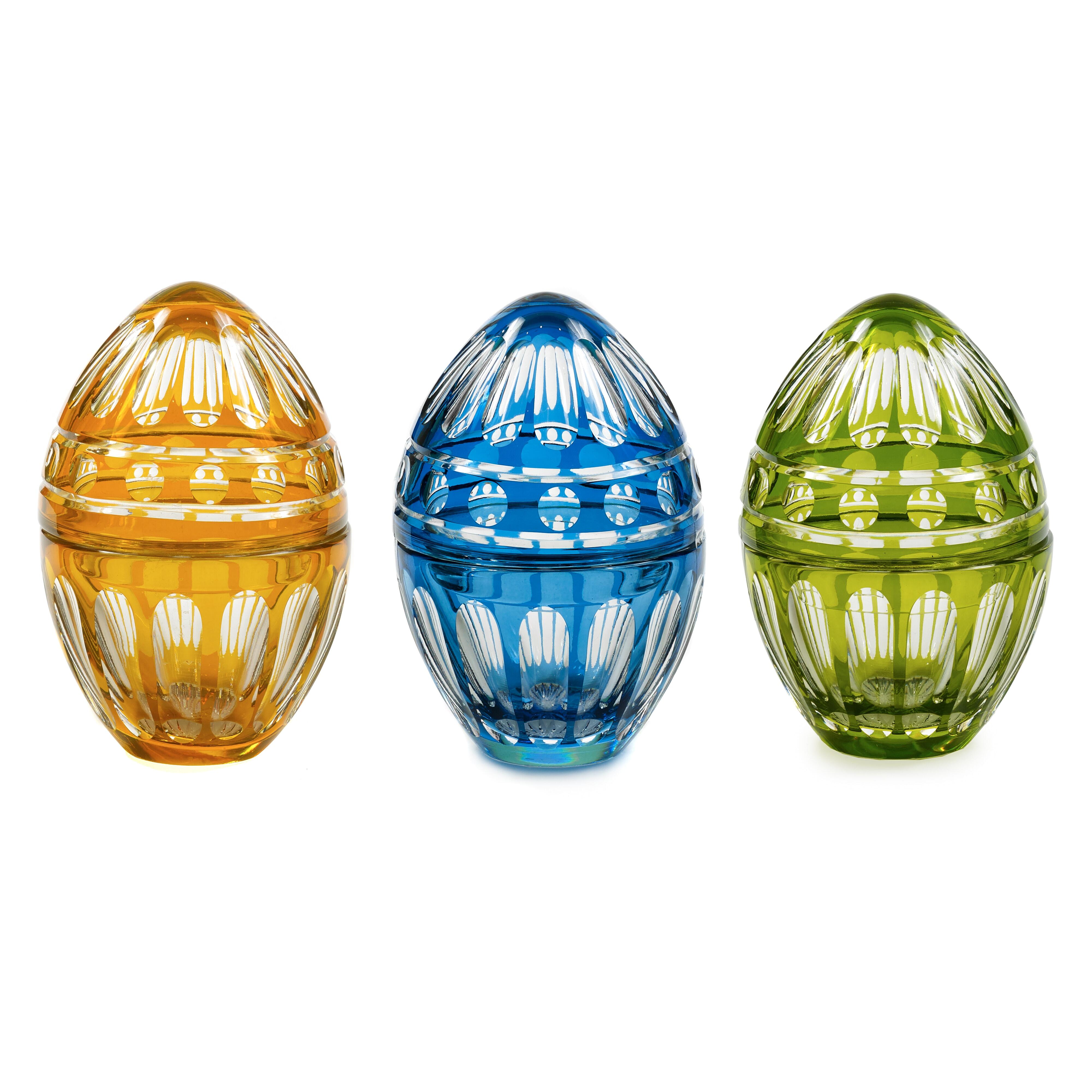 Scully and Scully Luxury Crystal Egg Boxes
