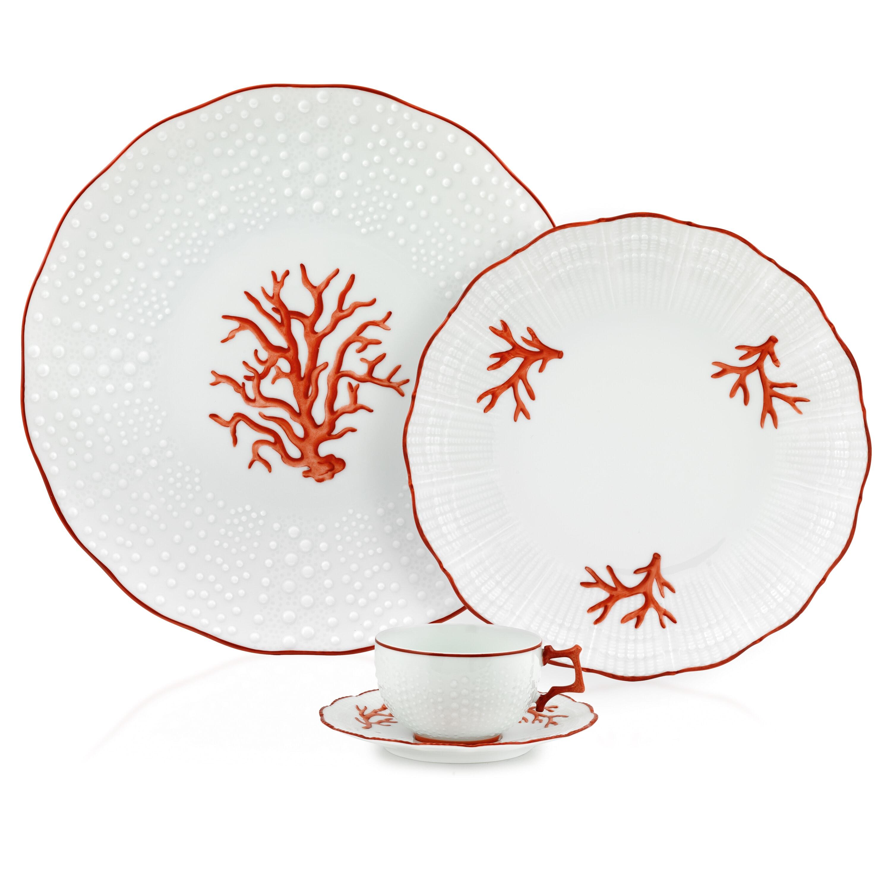 Exotic Fish & Coral Porcelain Dinnerware