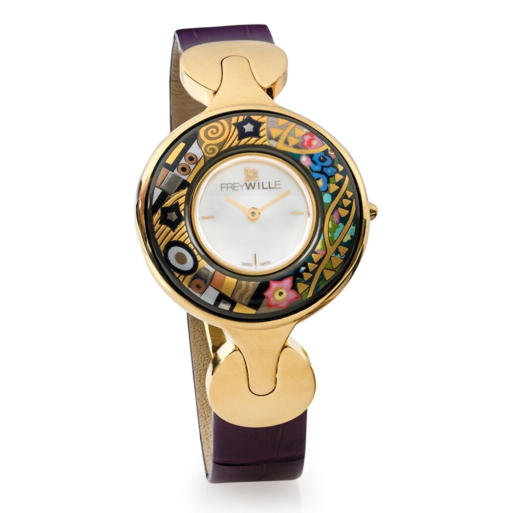 Freywille Claude Monet Helena Enamel Watch