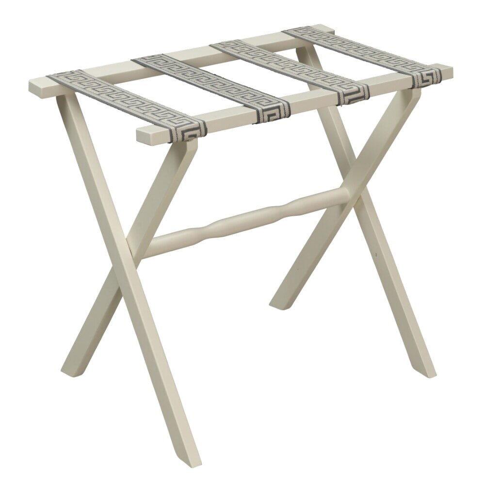 Greek Key Luggage Racks