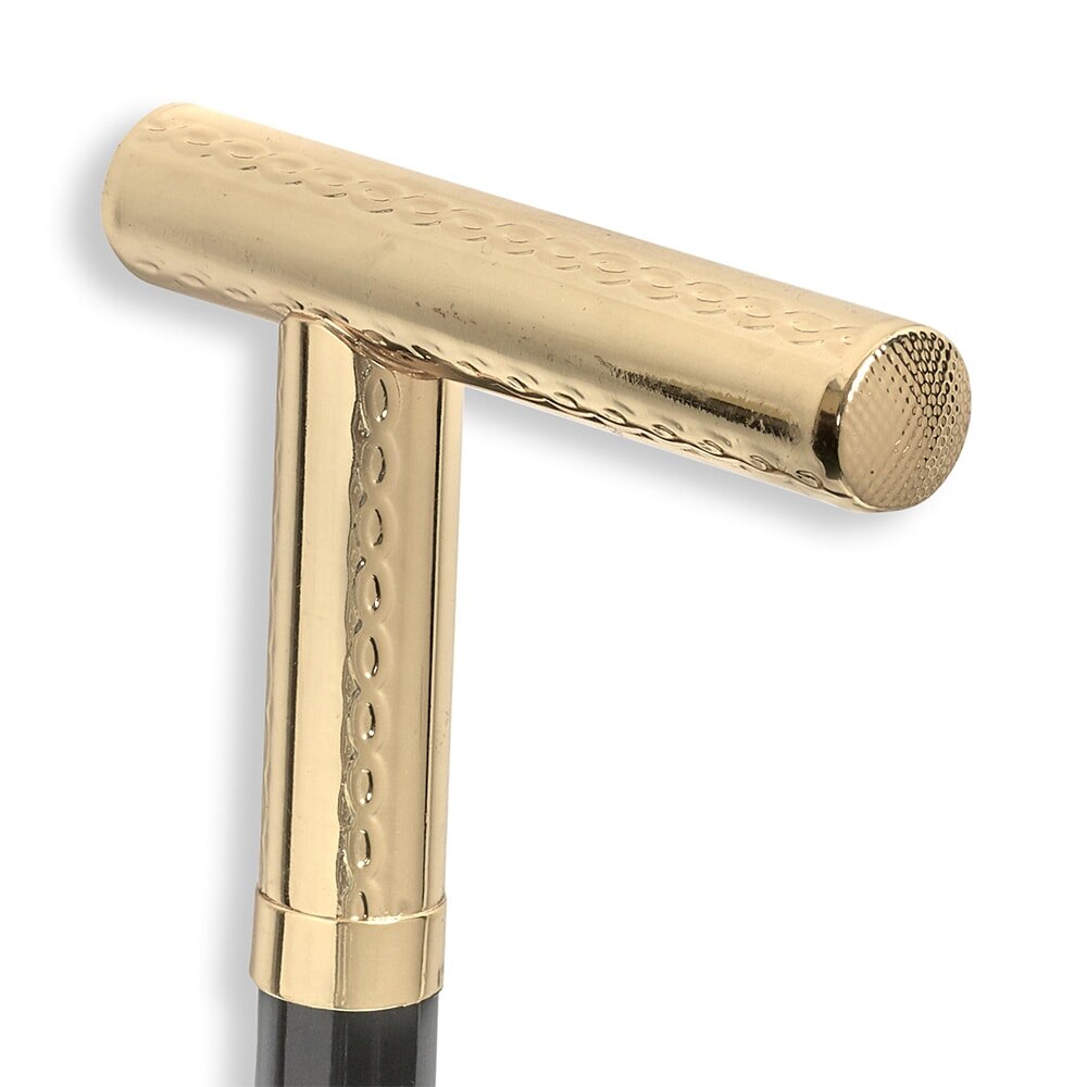 Golden Handled Italian Walking Sticks