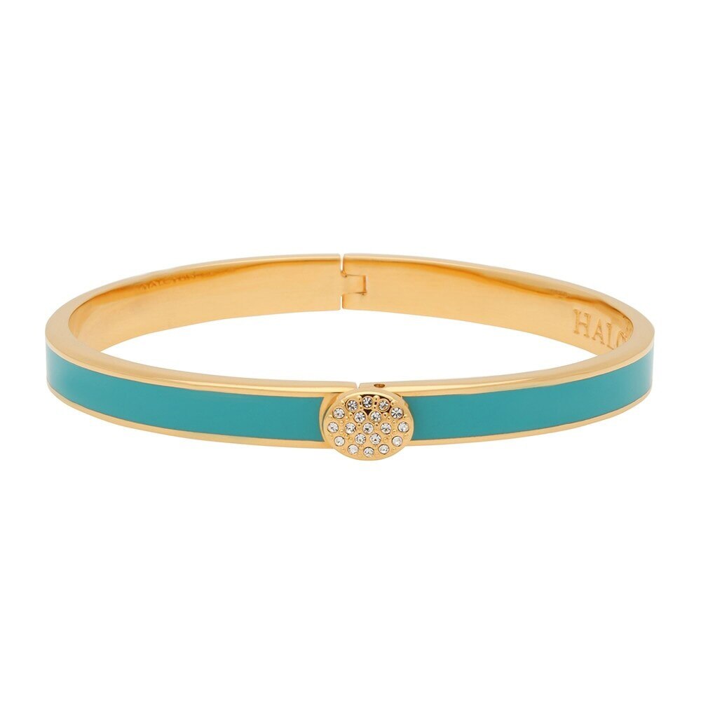 Halcyon Days Skinny Pave Hinged Bangles, 6mm