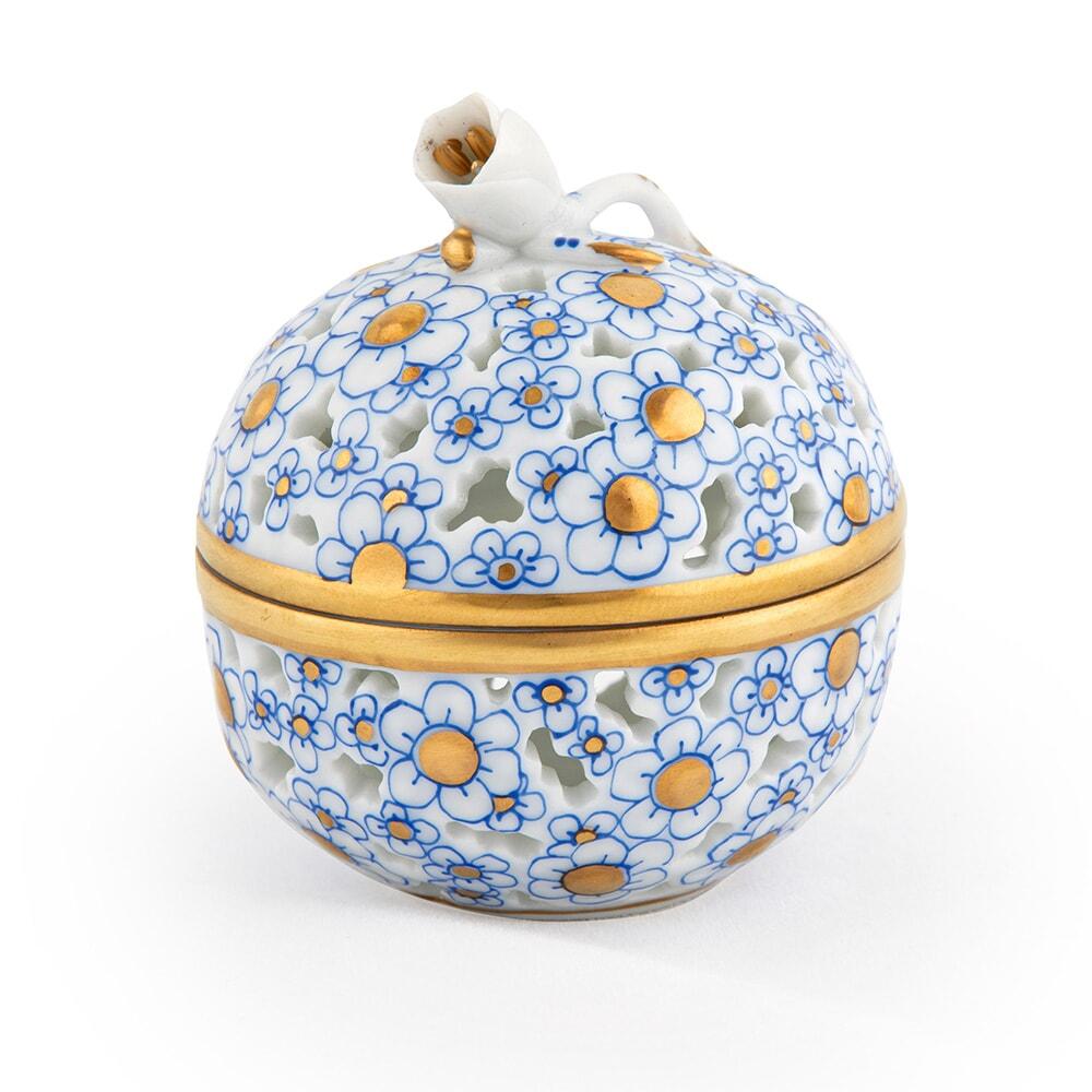 Herend Bud Finial Openwork Ball
