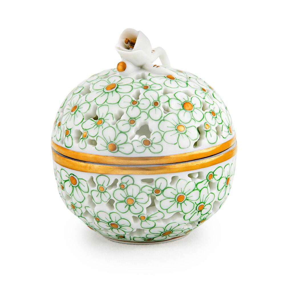 Herend Bud Finial Openwork Ball