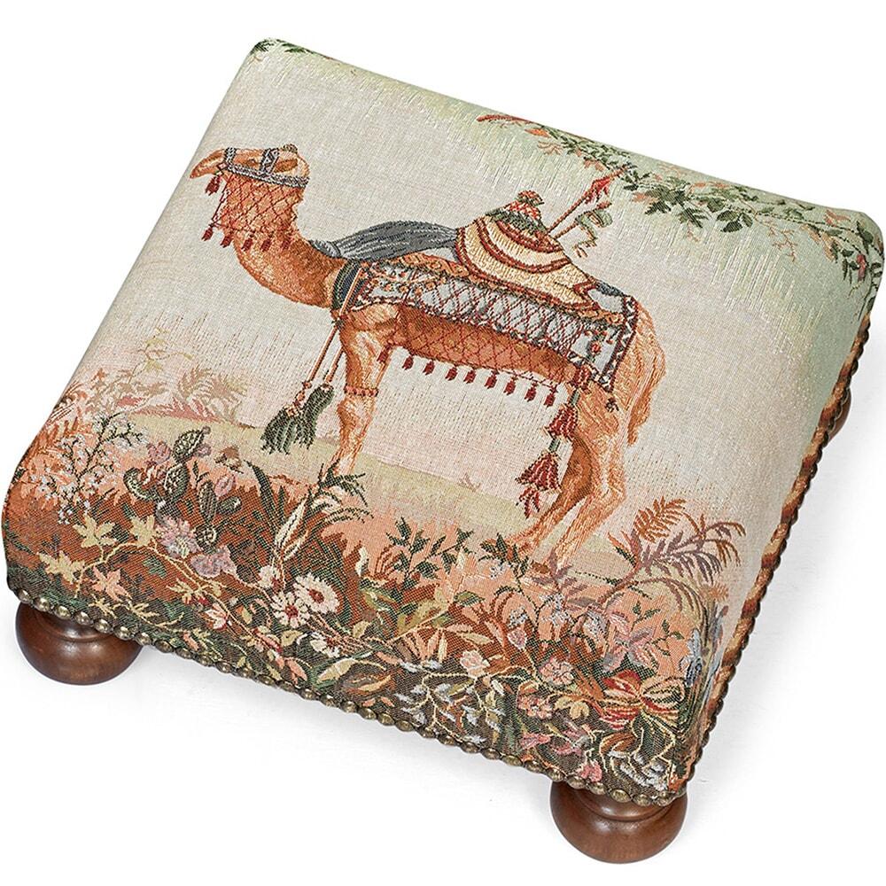 Arabian Animal Tapestry Footstools