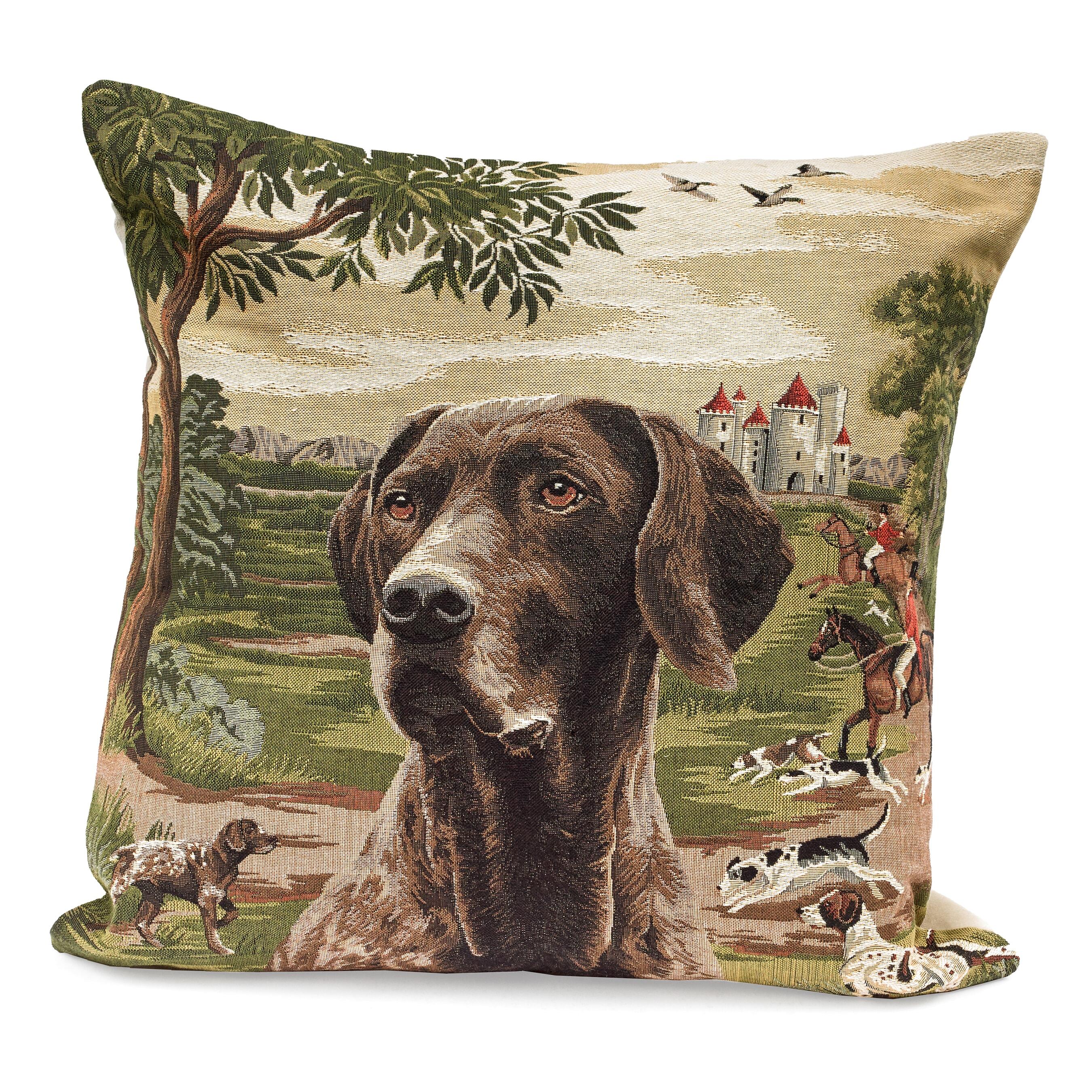 Hunting Dogs Tapestry Pillows