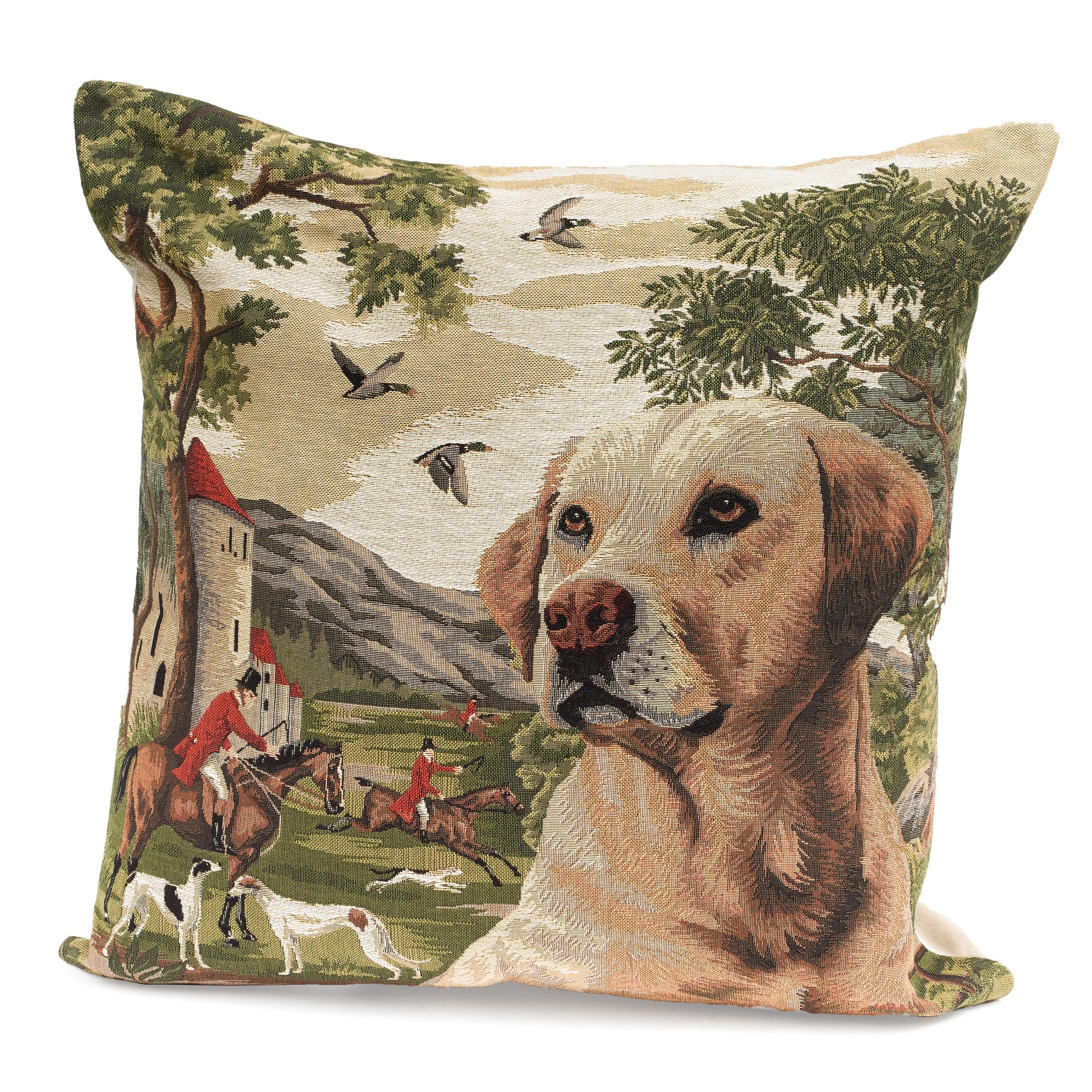 Hunting Dogs Tapestry Pillows