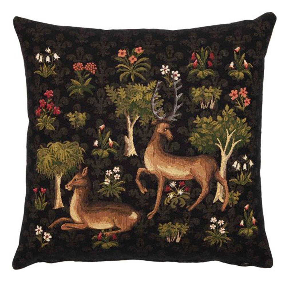 Medieval Stags Tapestry Pillows
