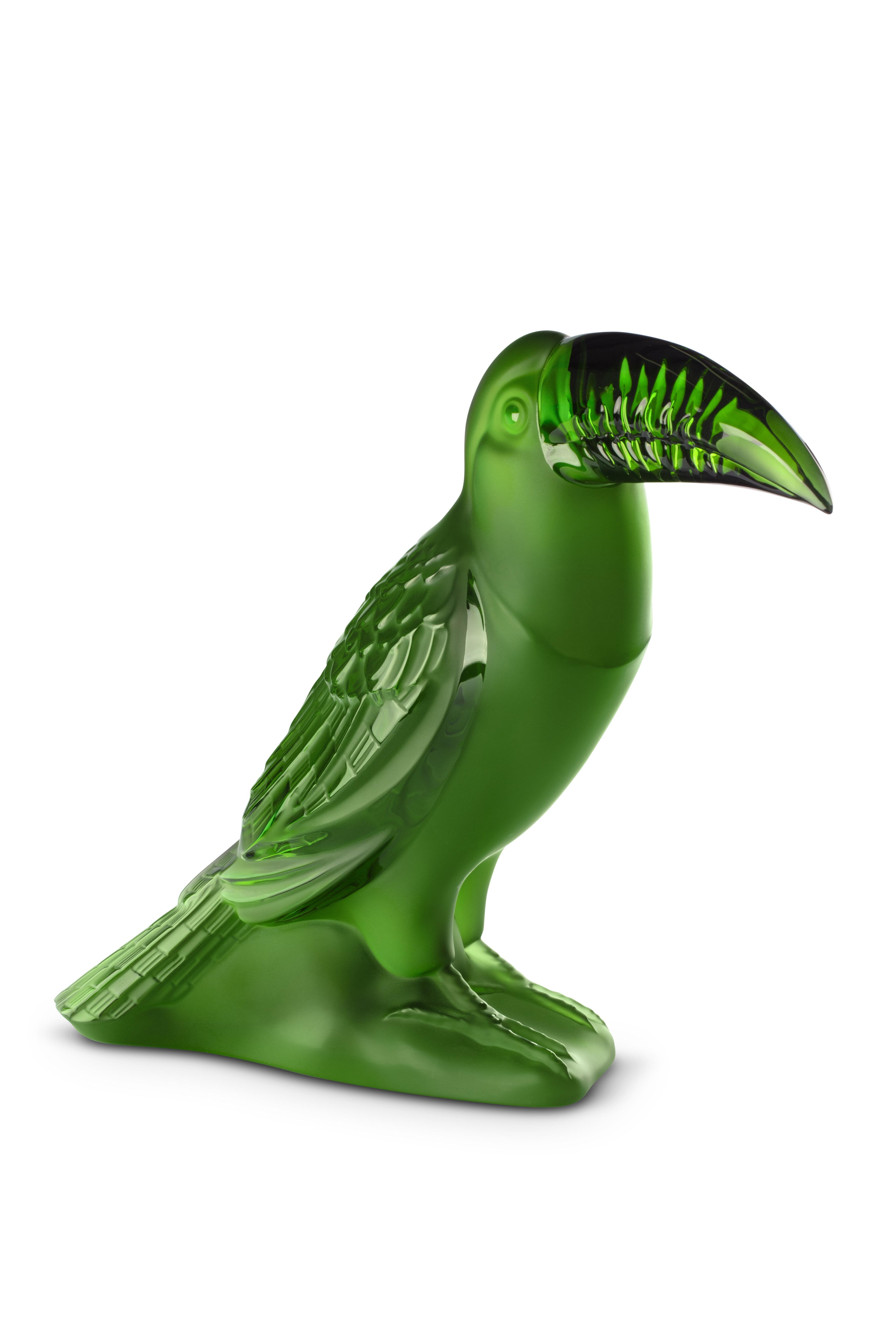 Lalique Crystal Toucan Figure
