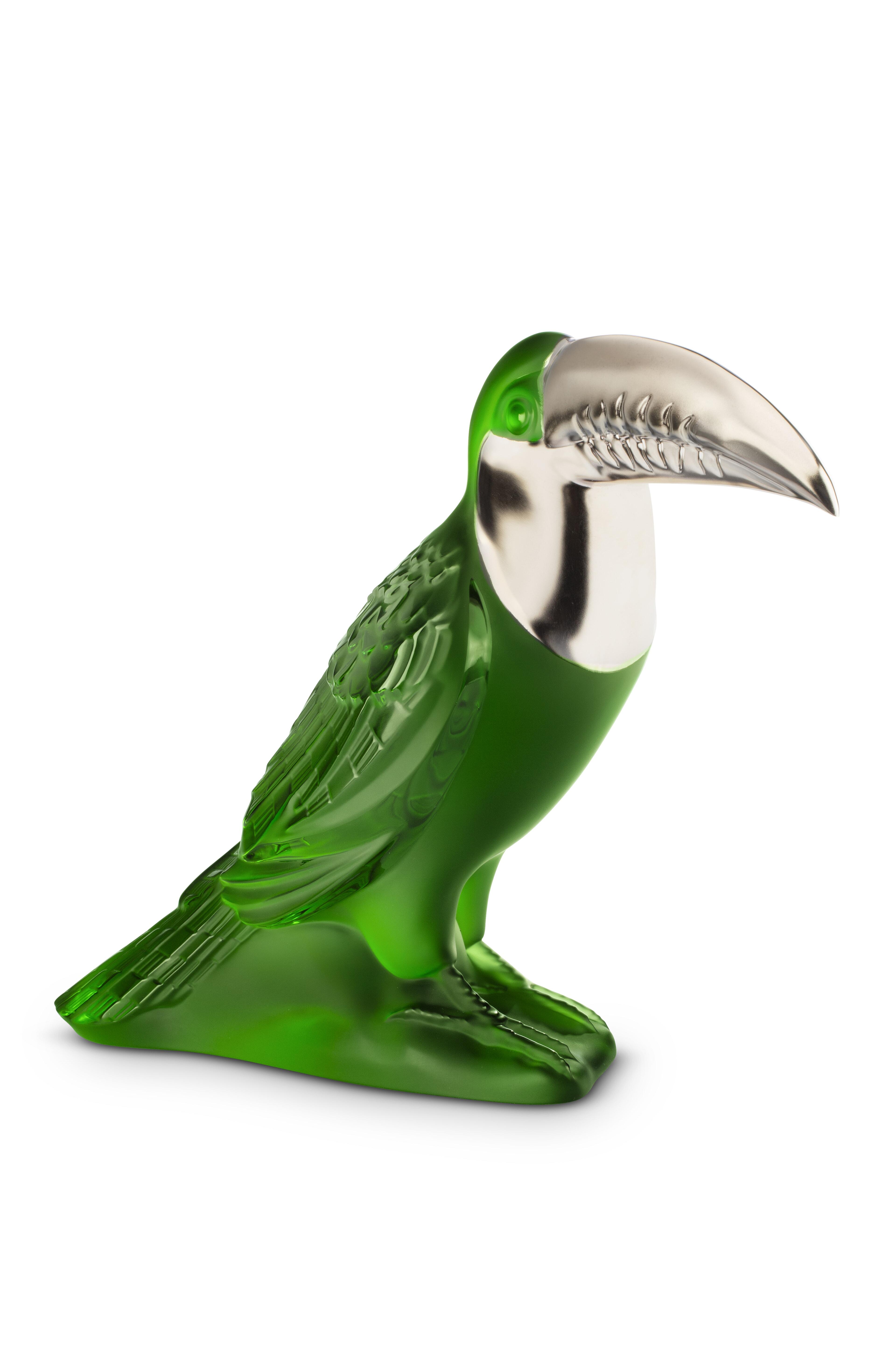 Lalique Crystal Toucan Figure