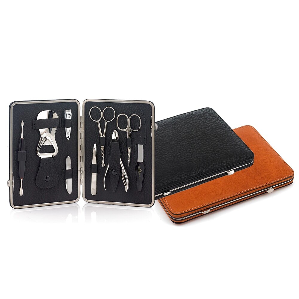 Men's Luxury Calfskin Manicure Sets