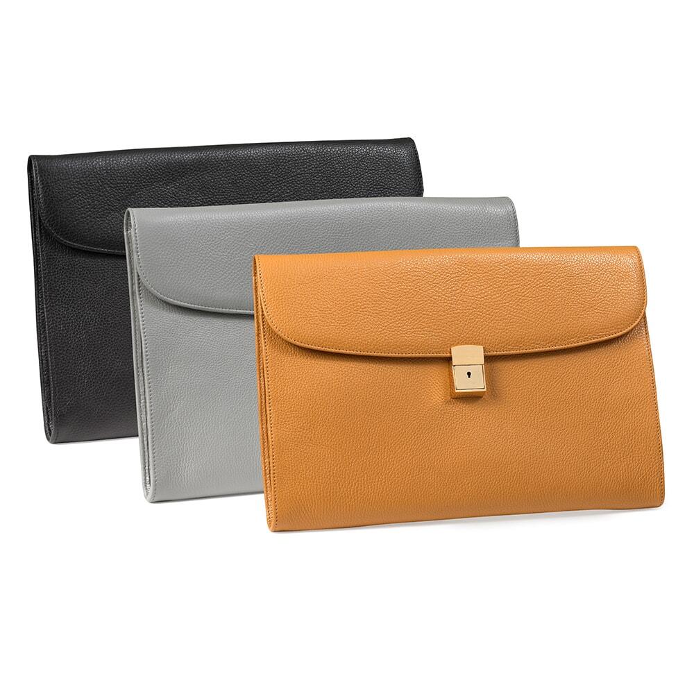 Lockable Leather Envelopes