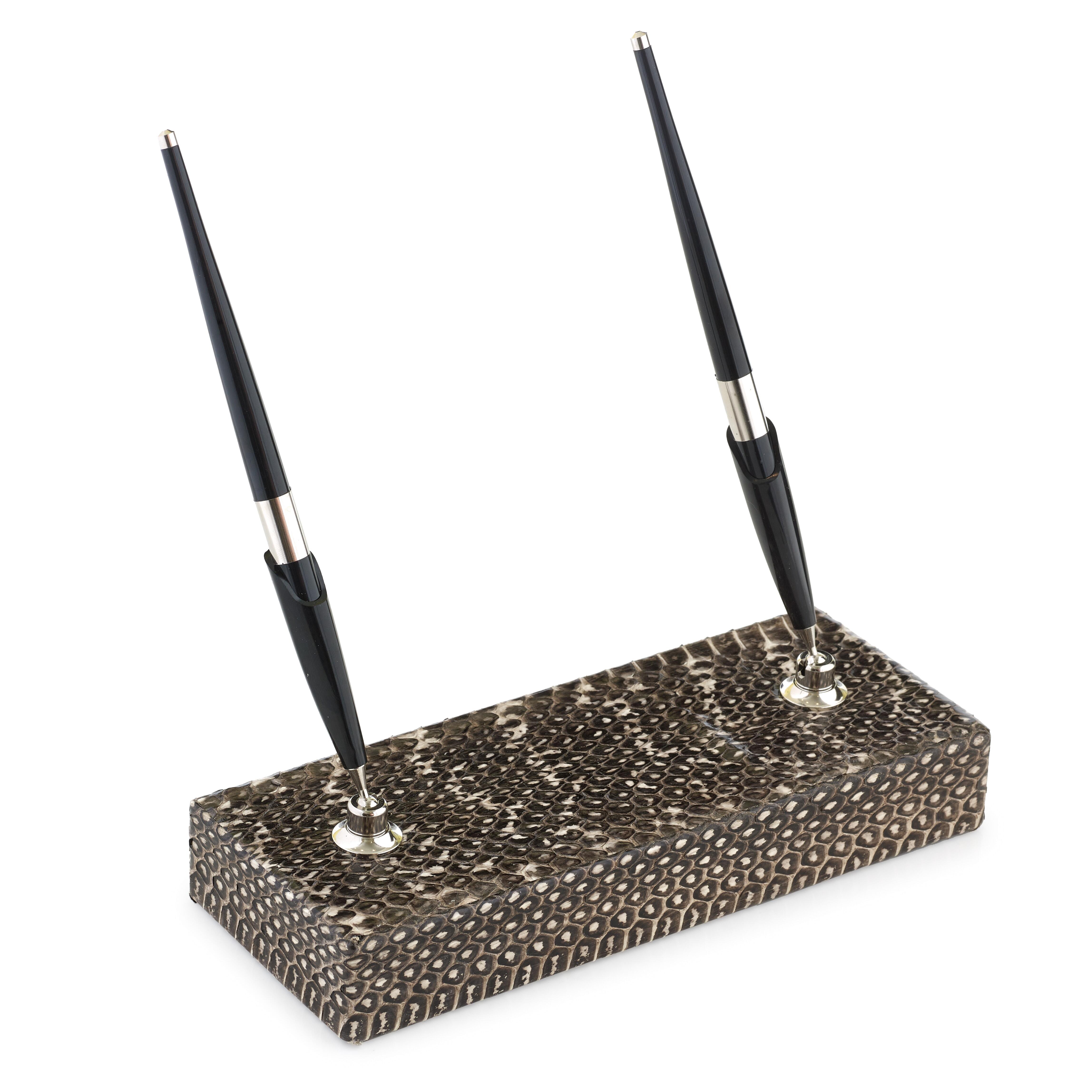 Florentine Snakeskin Desk Accessories