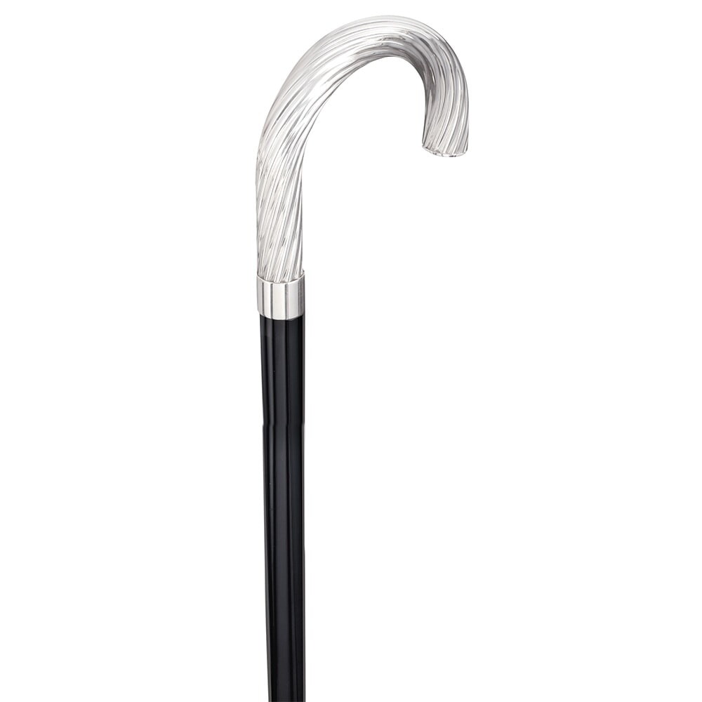 Silver Handled Italian Walking Sticks