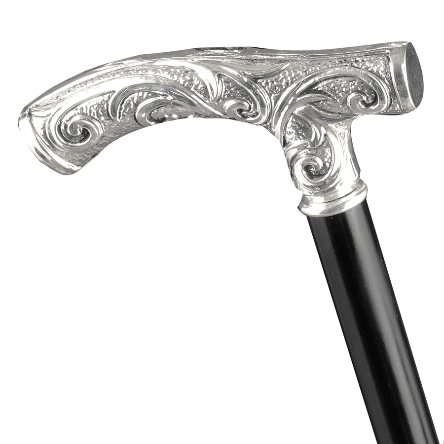 Silver Handled Italian Walking Sticks