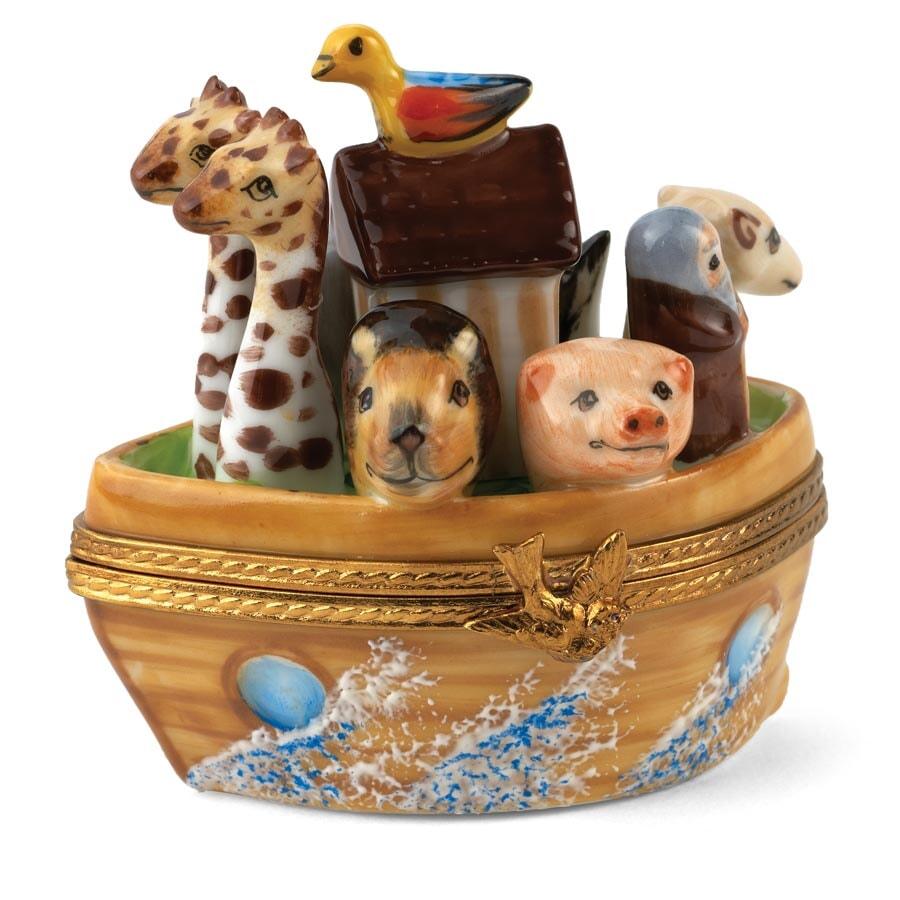 Noah's Ark Limoges Box