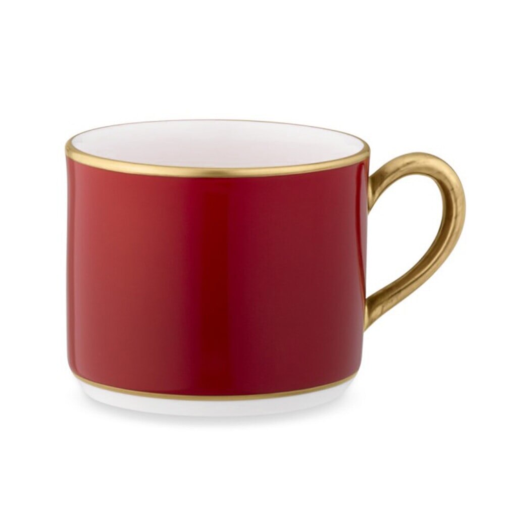Pickard Color Sheen Red & Gold Cup