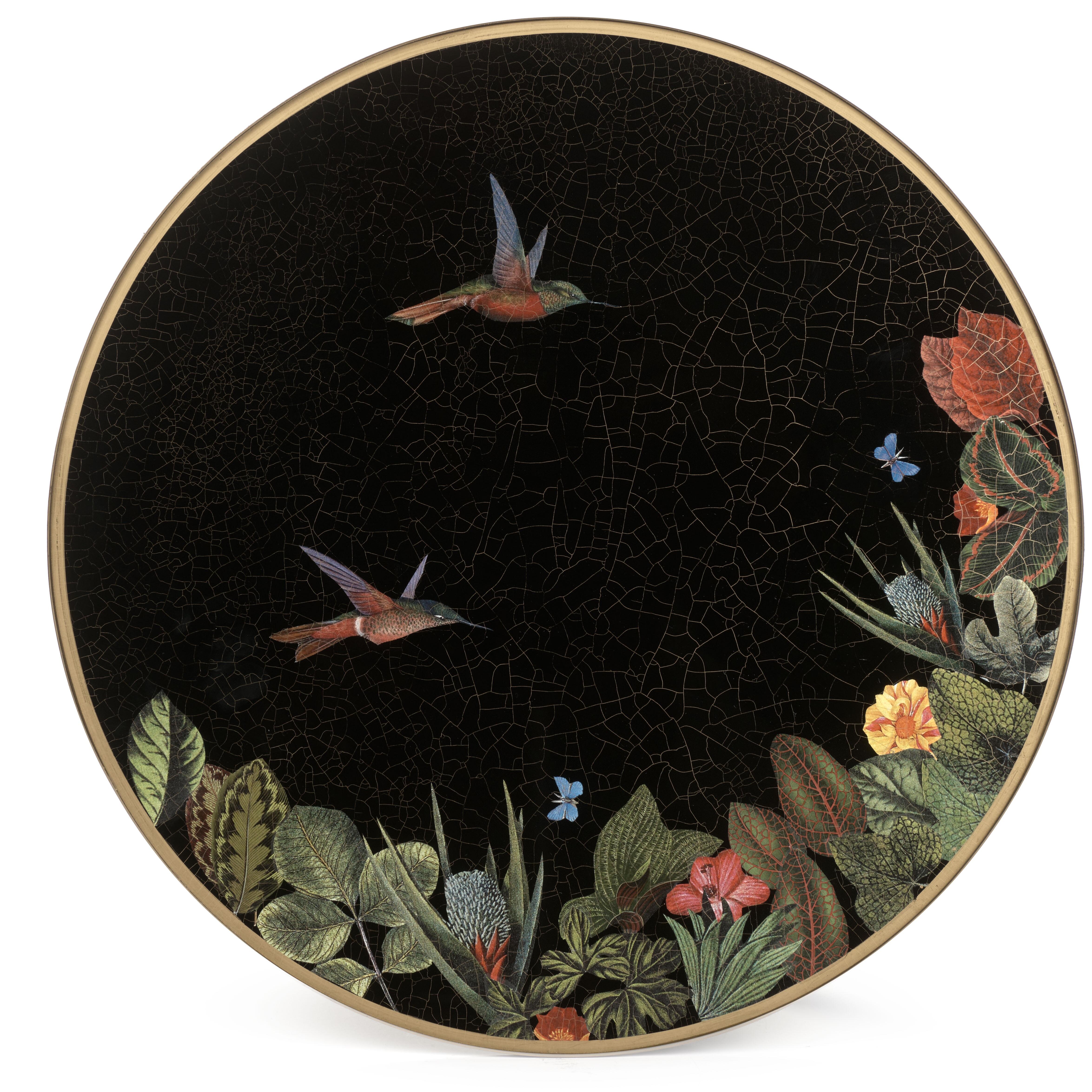 Azure Blue Hummingbird Centerpiece