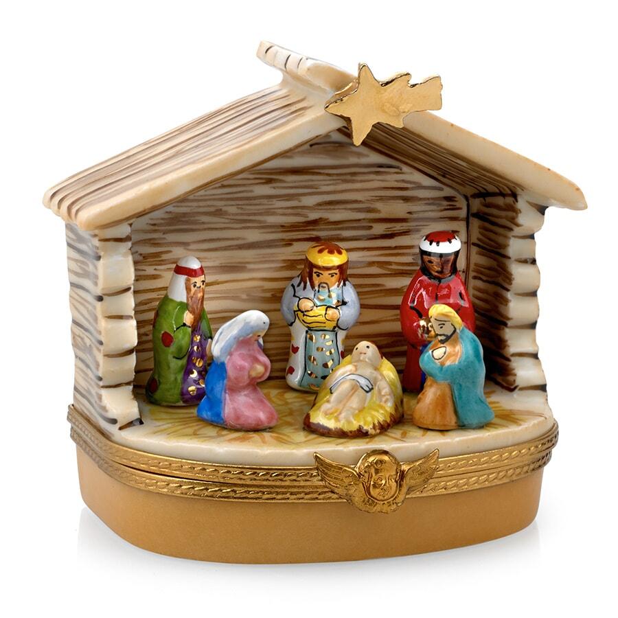 Nativity Stable Limoges Box