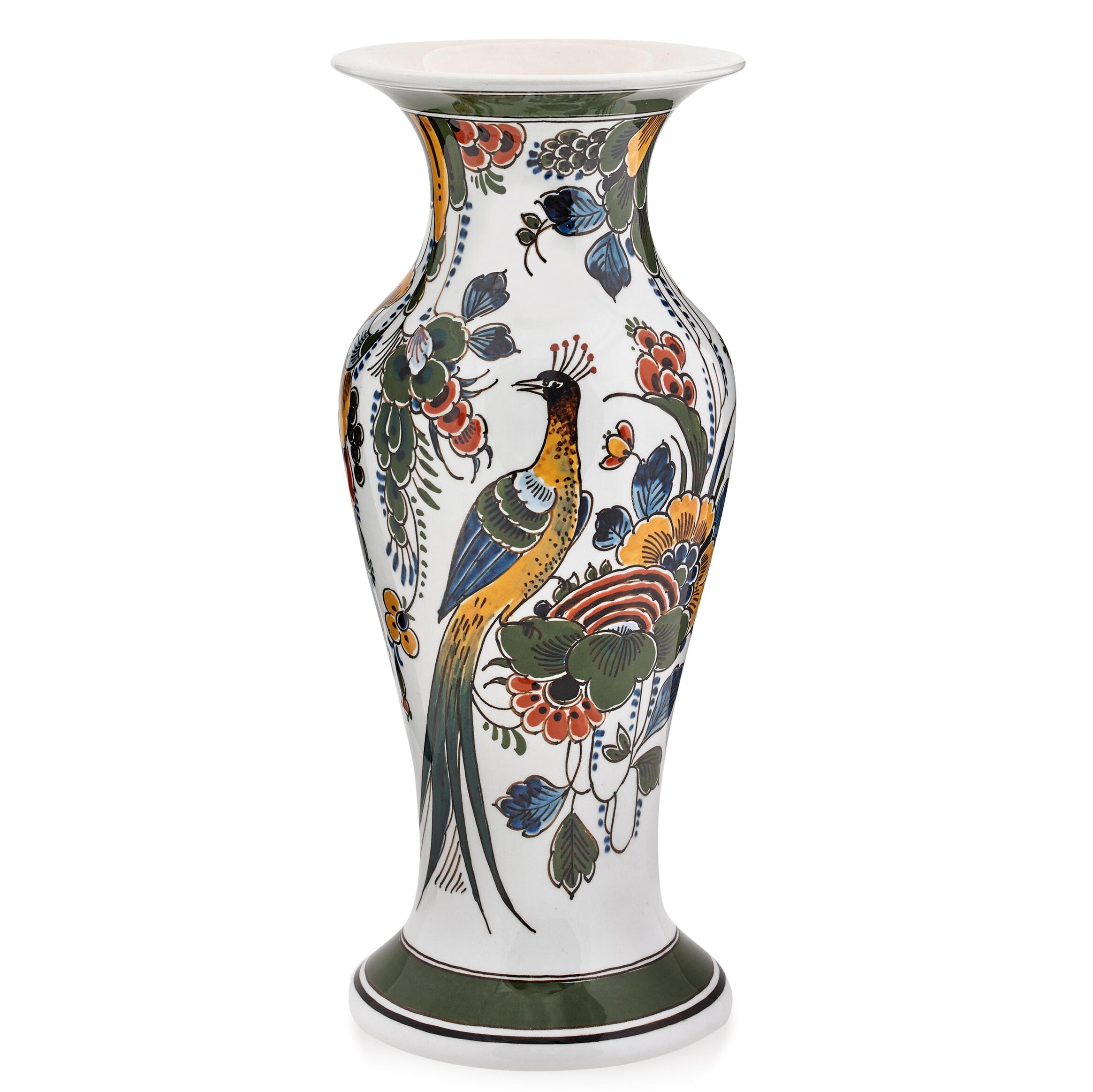 Royal Delft Polychrome Vase